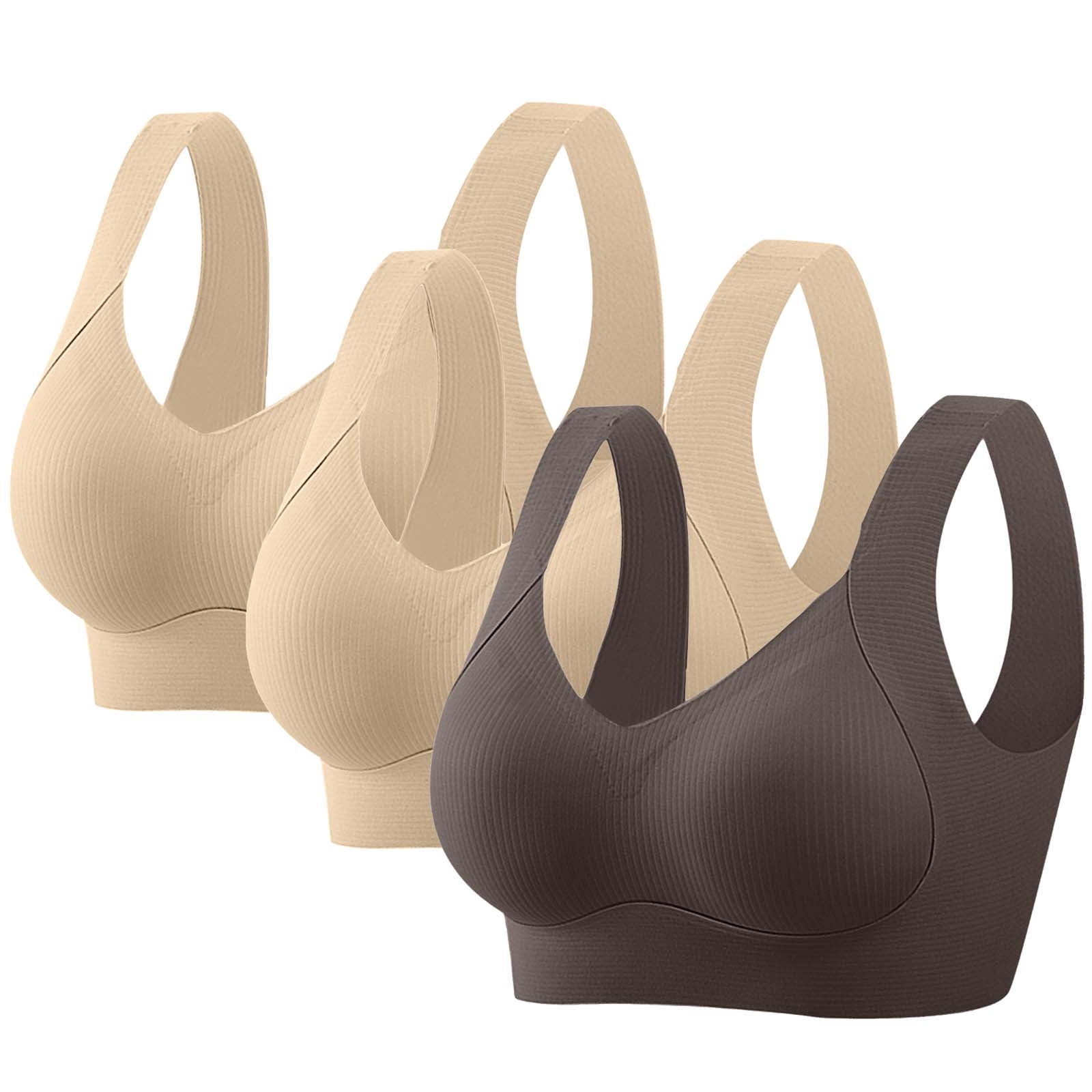 Bras for Women, Women's High Support Full Coverage Racerback Sports Bra ...