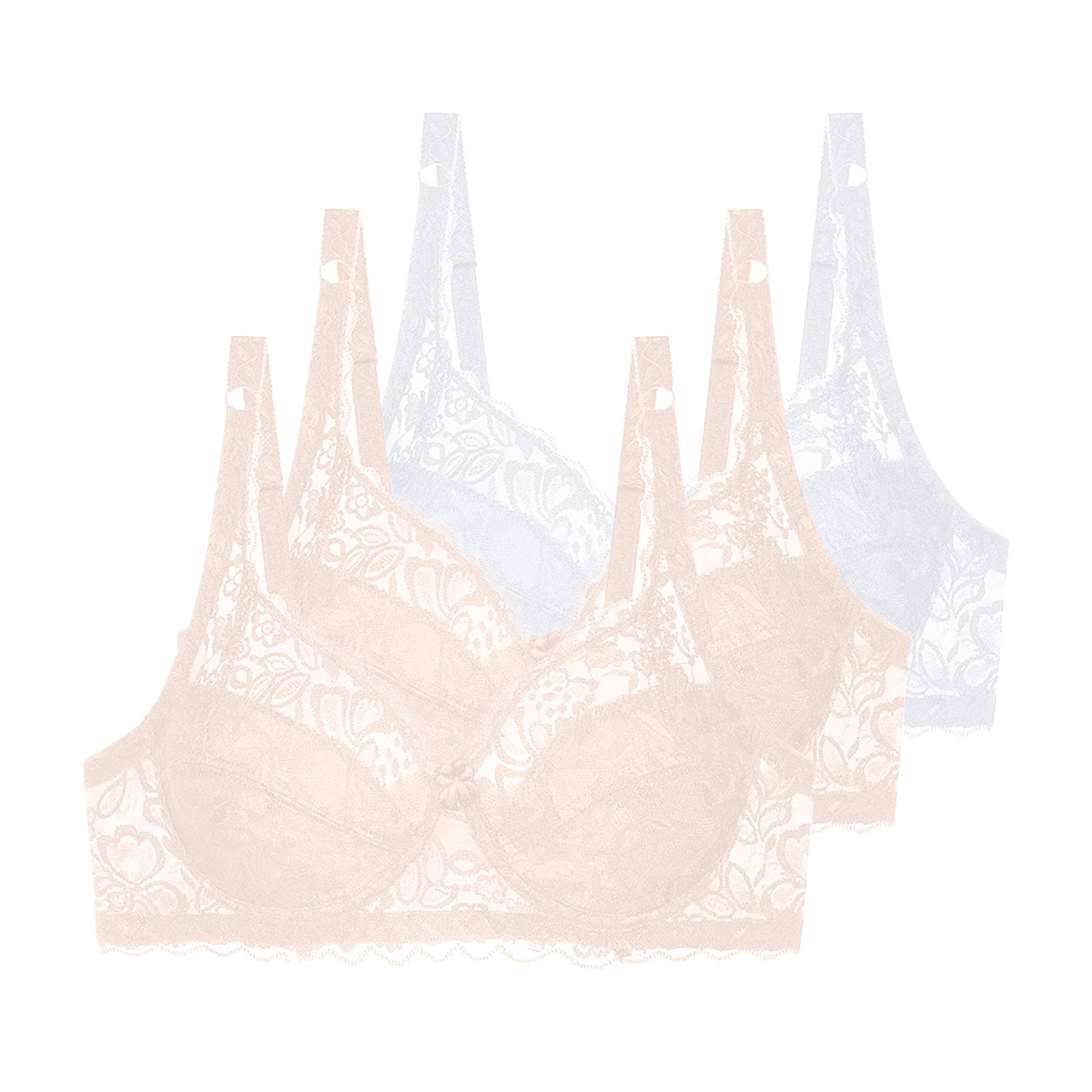 Bras for Women, Women's High Support Full Coverage Racerback Sports Bra ...