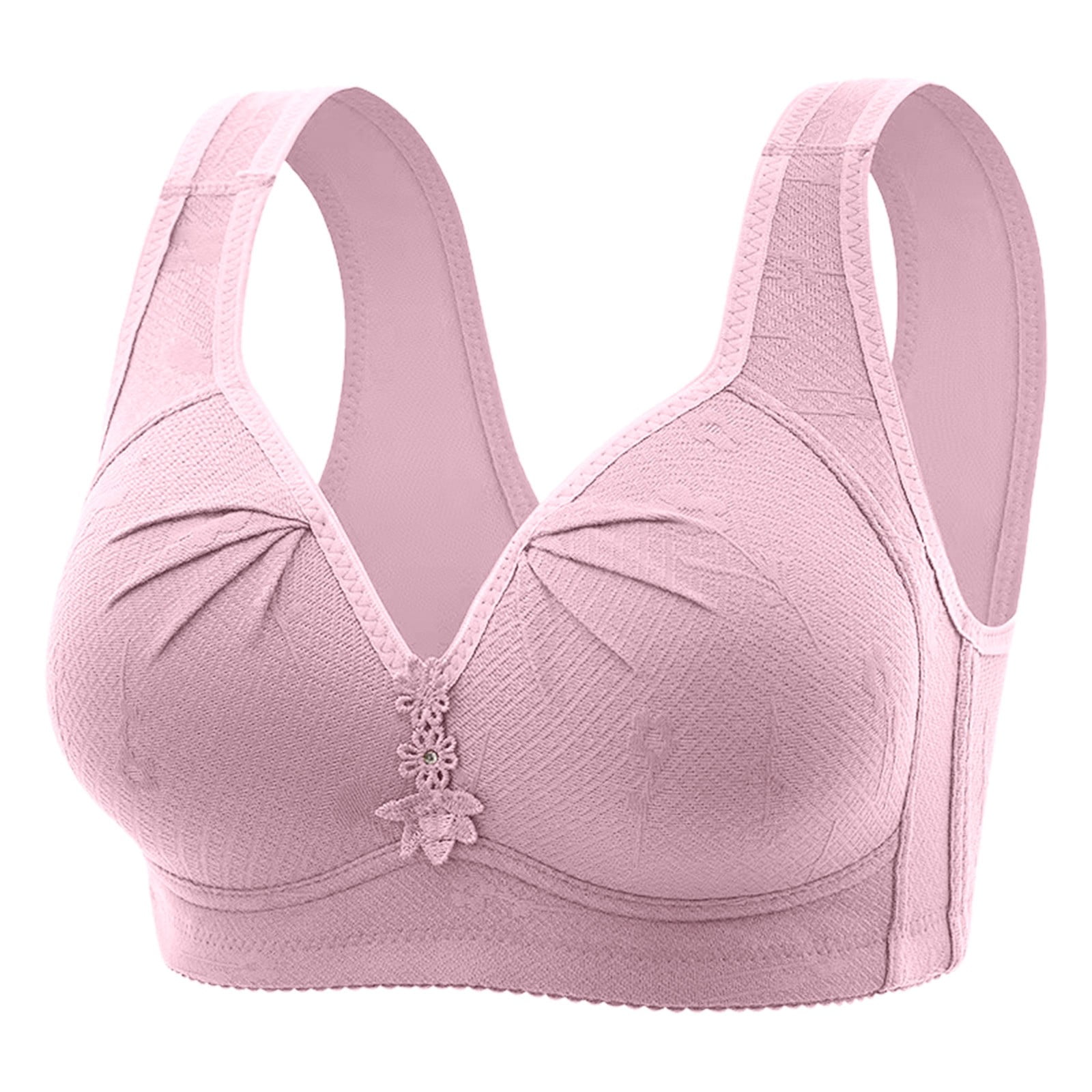 Bras for Women - Women's Plus Size Thin Bra without Underwire Push Up ...