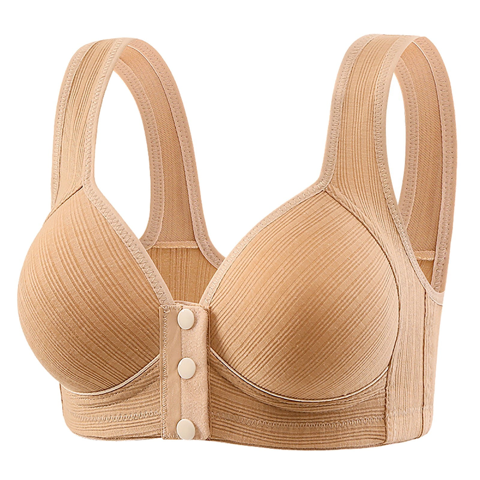 Bras for Women - Women's Thin Seamless Vest Soft Support Large Chest ...