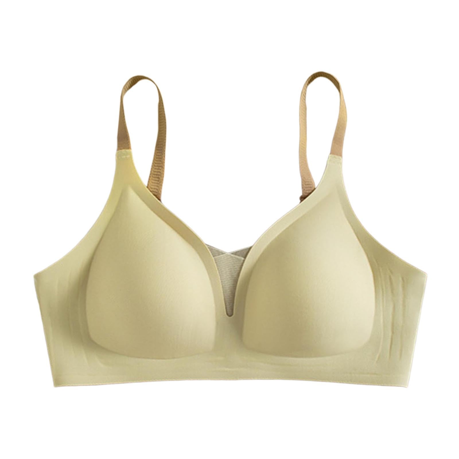 Bras for Women - Women's Trackless Comfort Undergarment Summer Thin ...