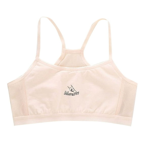 Bras for Girl No Underwire New Girls' Underwear Development Period Base ...