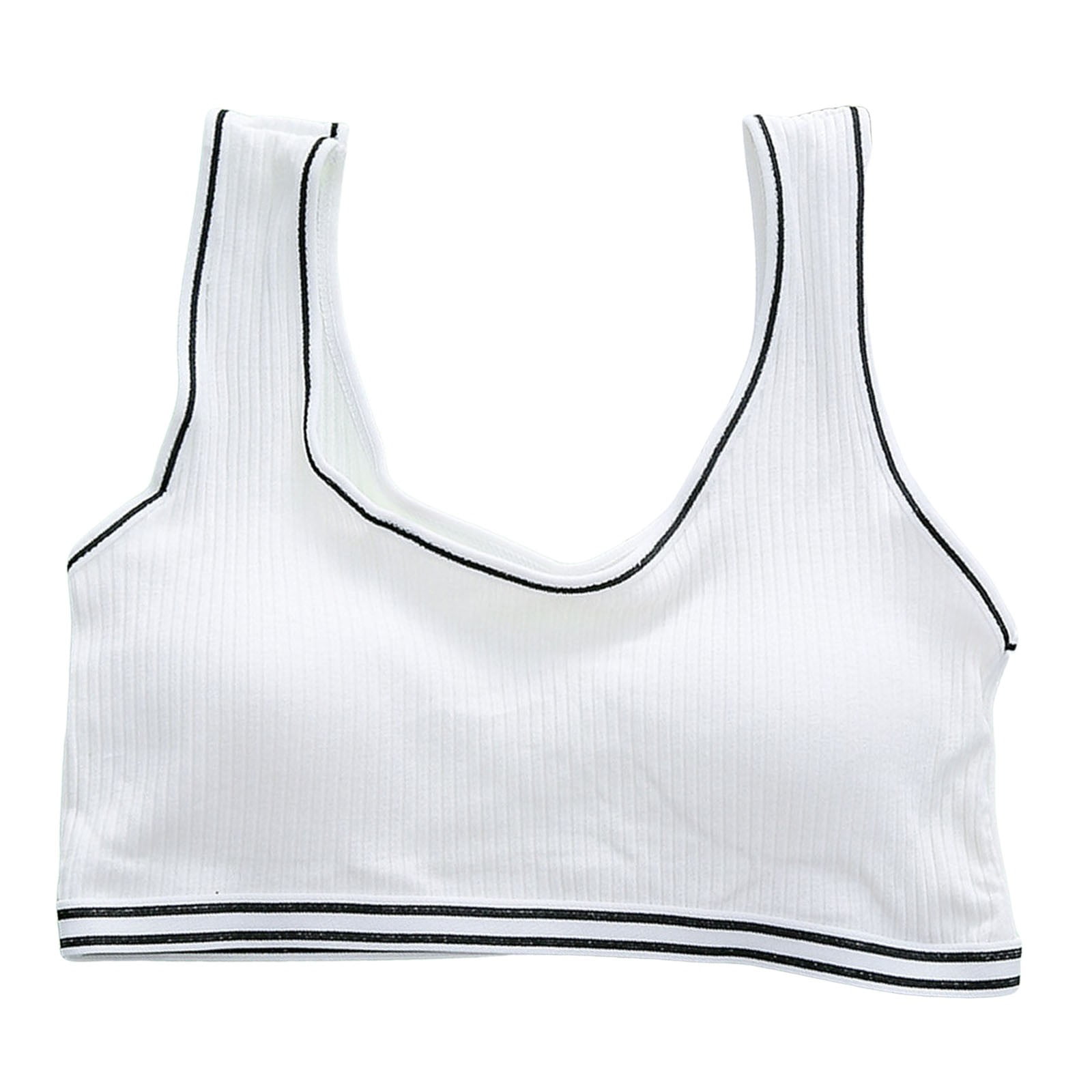 Bras for Tweens Girls Sports Bra Crop Top Bra Girls Seamless Sports Bra ...