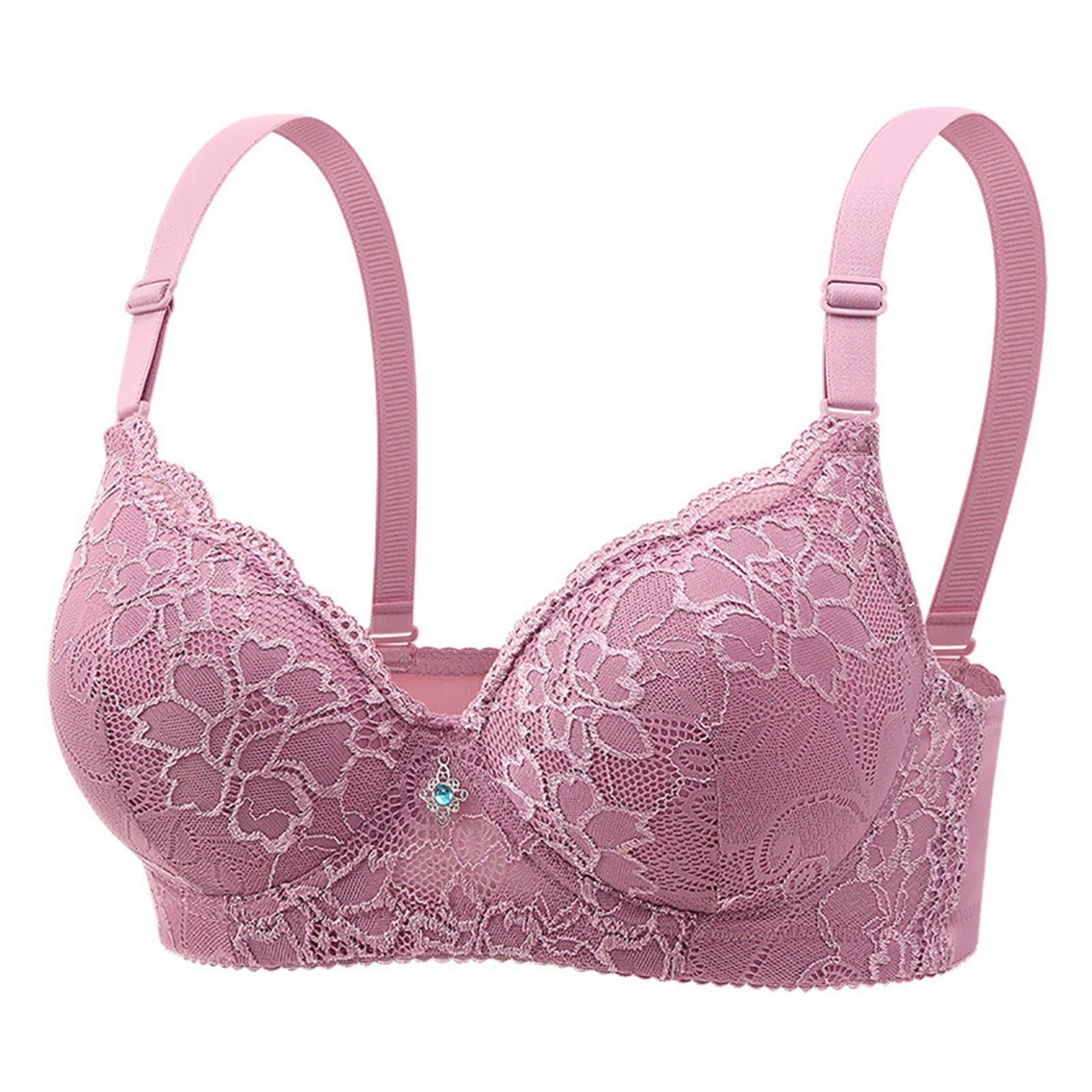 Bras for Women,Adjustable Wireless Bra Seamless Soft Support Bralette ...