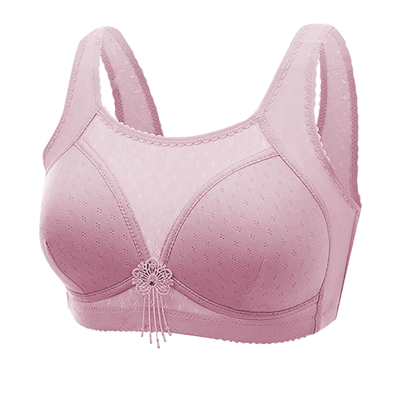 Bras for Women Back Buckle Thin Style Ventilate Large Size Bra Without Steel Rim Plus Size Bra ...