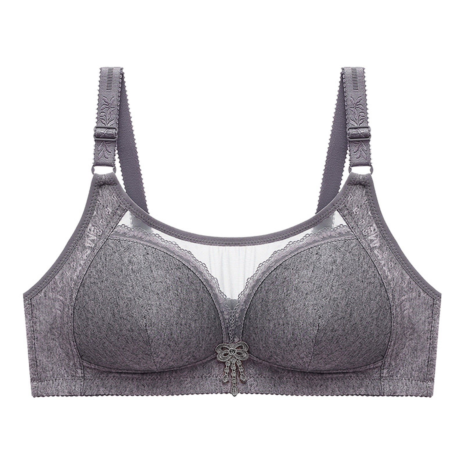 Bras for Women Bra 2 Ladies Large Sized Thin Sagging Underwear With ...