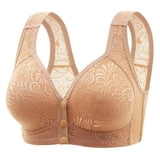 Bras for Women Bra Front Closure Non Steel Ring Seamless Adjustable ...