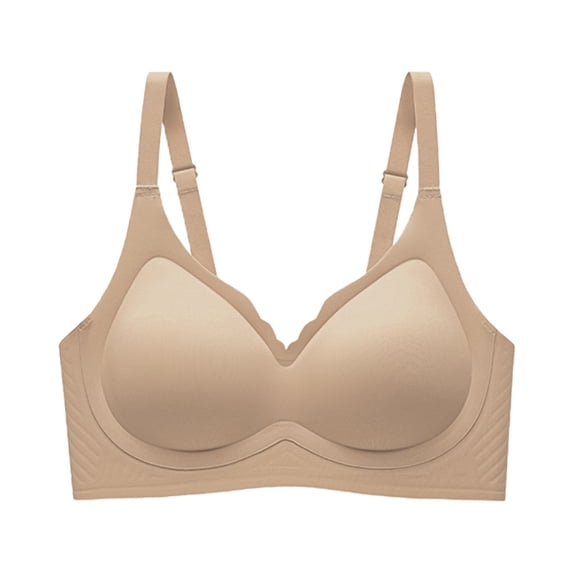 Bras for Women Bra Seamless Wireless Light Support Thin Comfort Bra ...