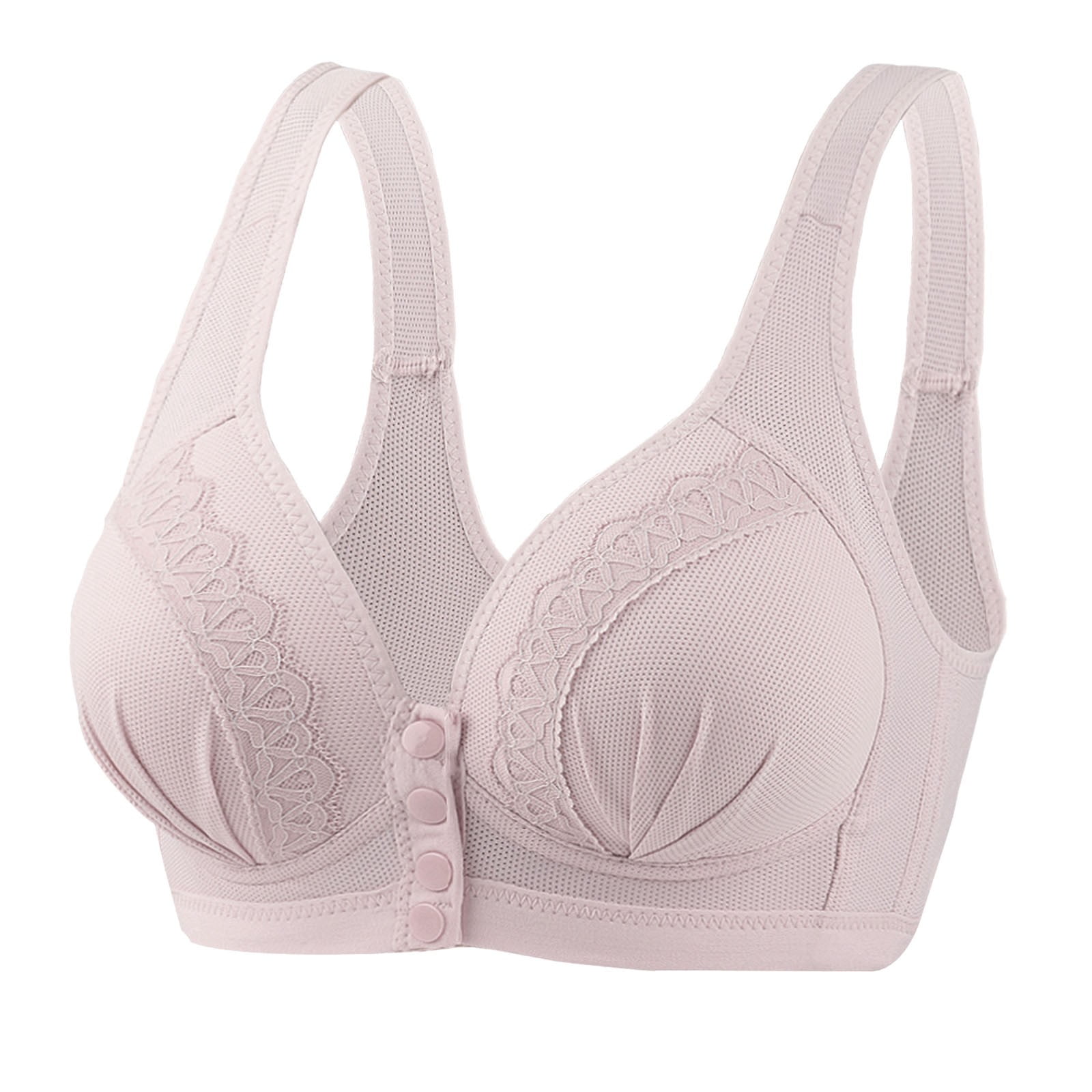 Bras for Women Bra Women Fashion Lace Front Buckle Underwear Without ...