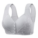 Bras for Women Bra Women Solid Color Lace Front Buckle Non Underwire ...