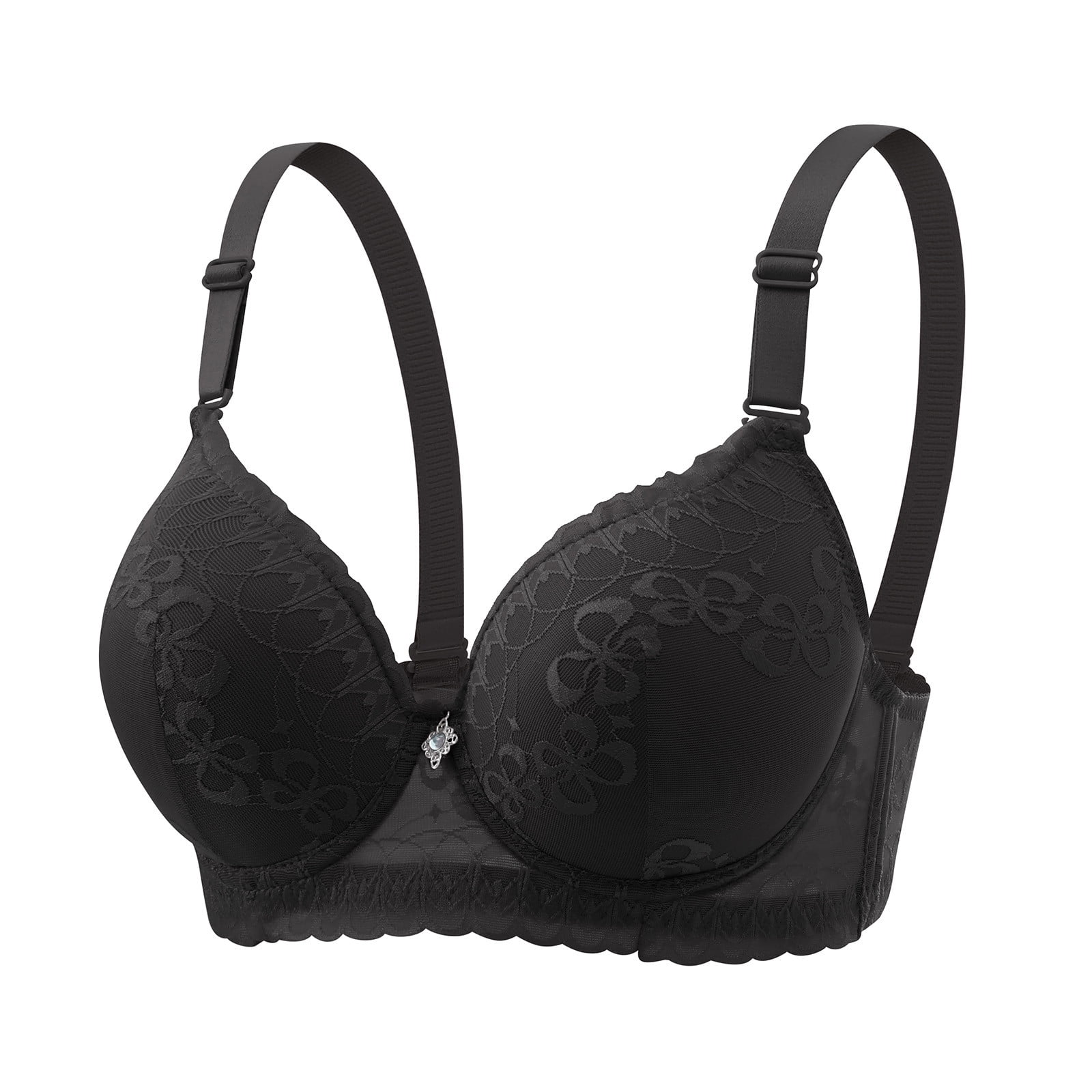 Bras for Women, Bra with Support Steel Rings, Adjustable Bra, Everyday ...