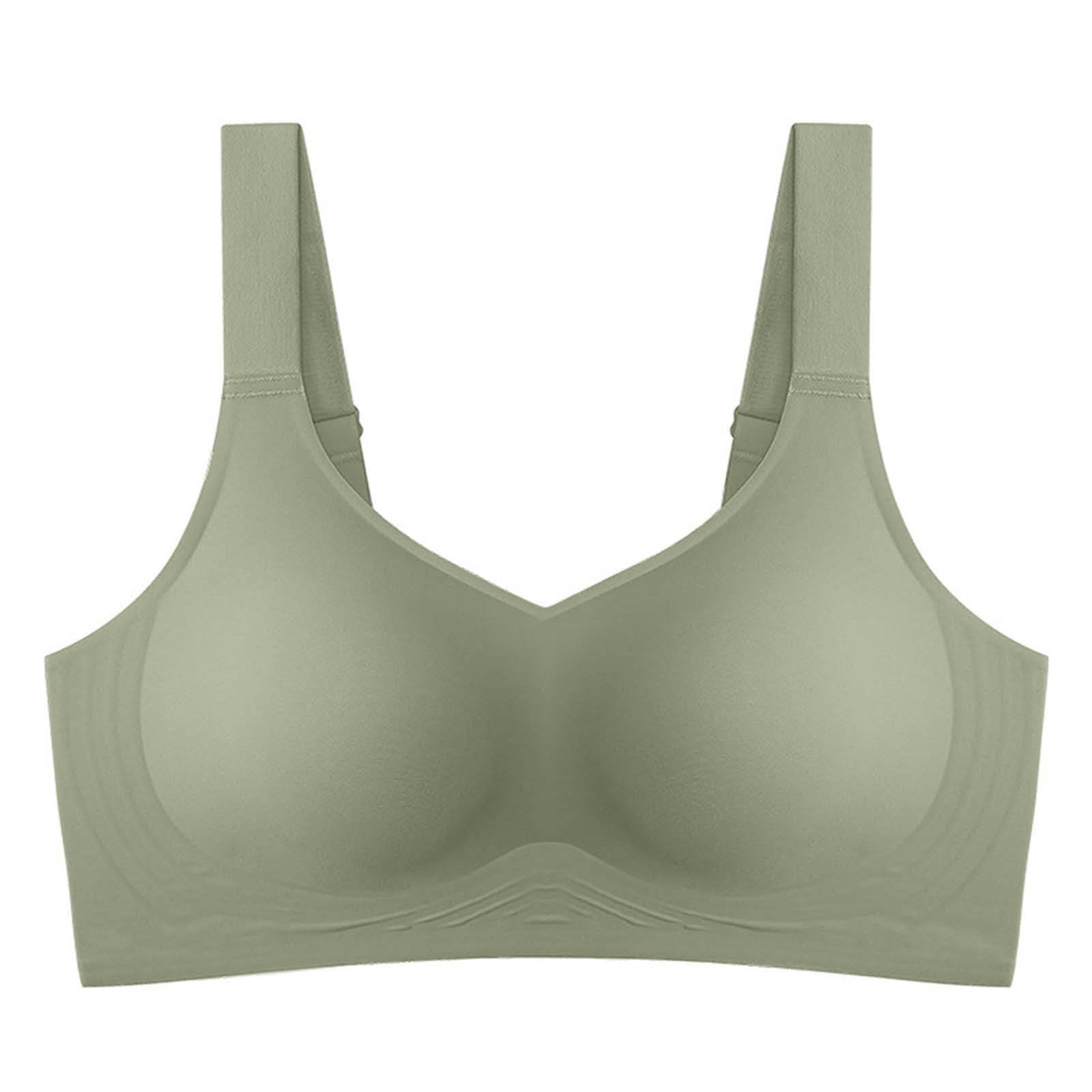 Bras for Women Bralettes Seamless Padded Full Coverage Push Up Seamless ...