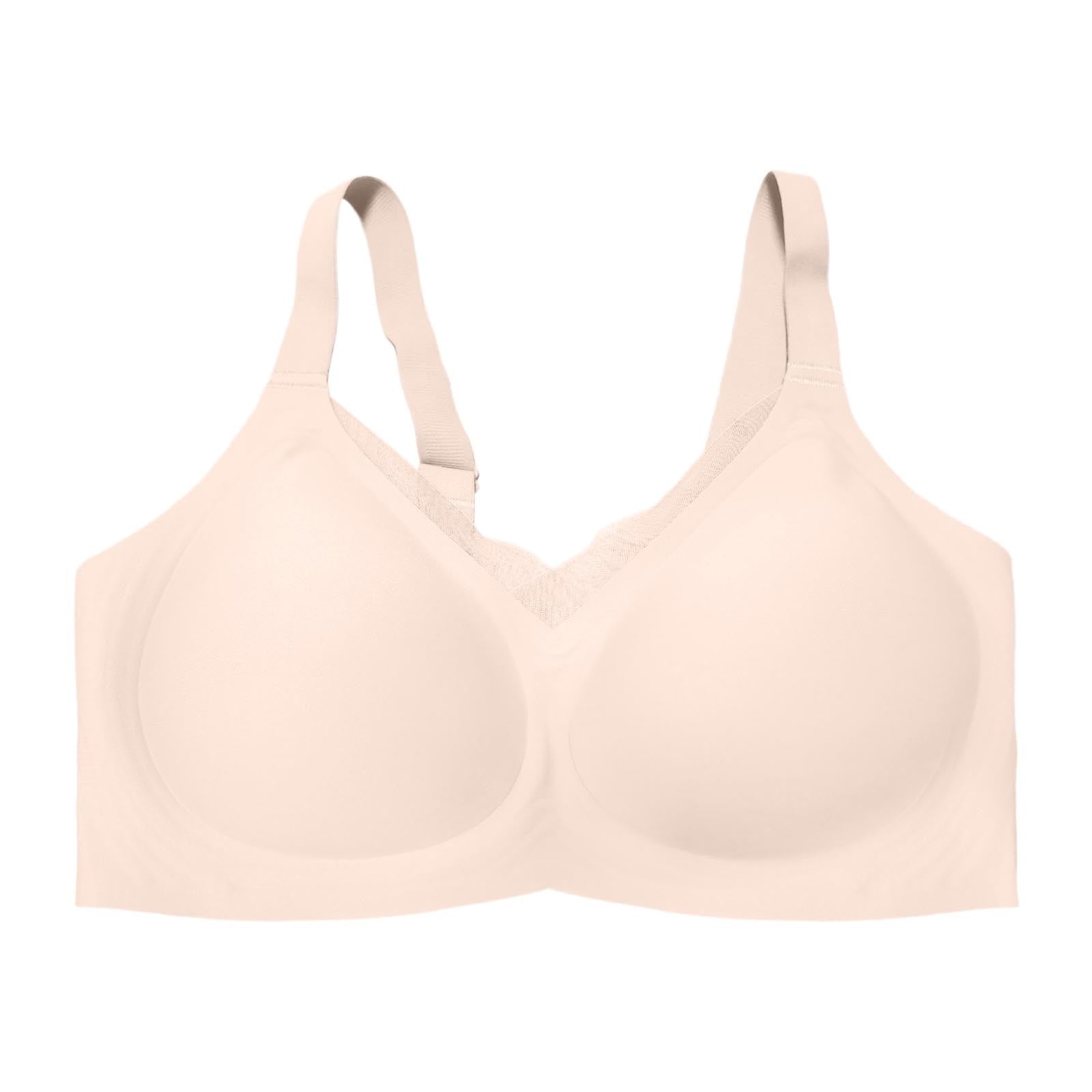 Bras for Women, Bras Without Steel Rings Seamless Underwear Large Sized ...