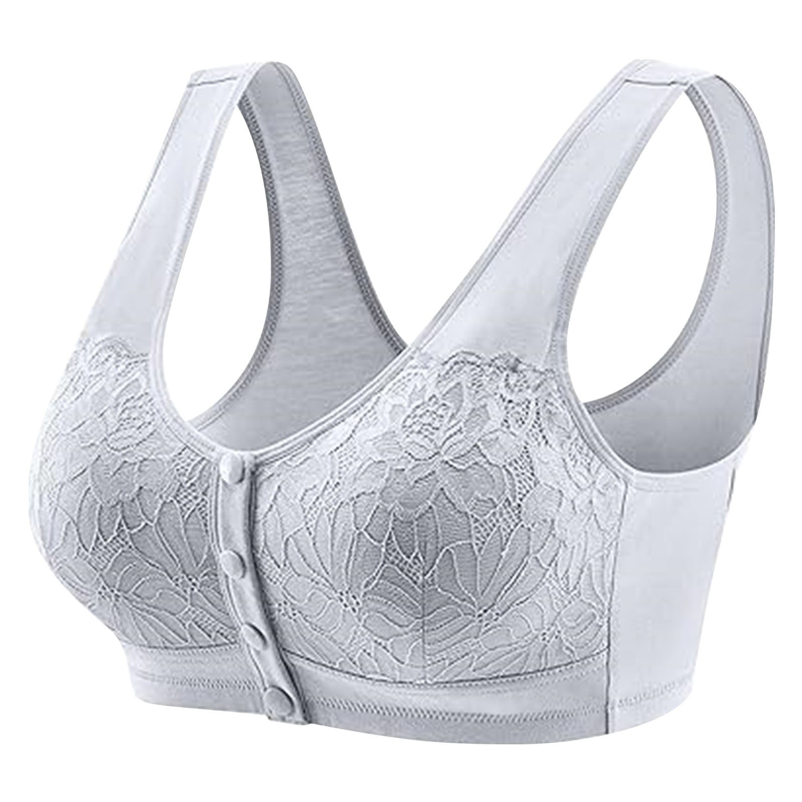 Bras for Women Bras for Older 3 Pack Front Closure Everyday Cozy Bras ...