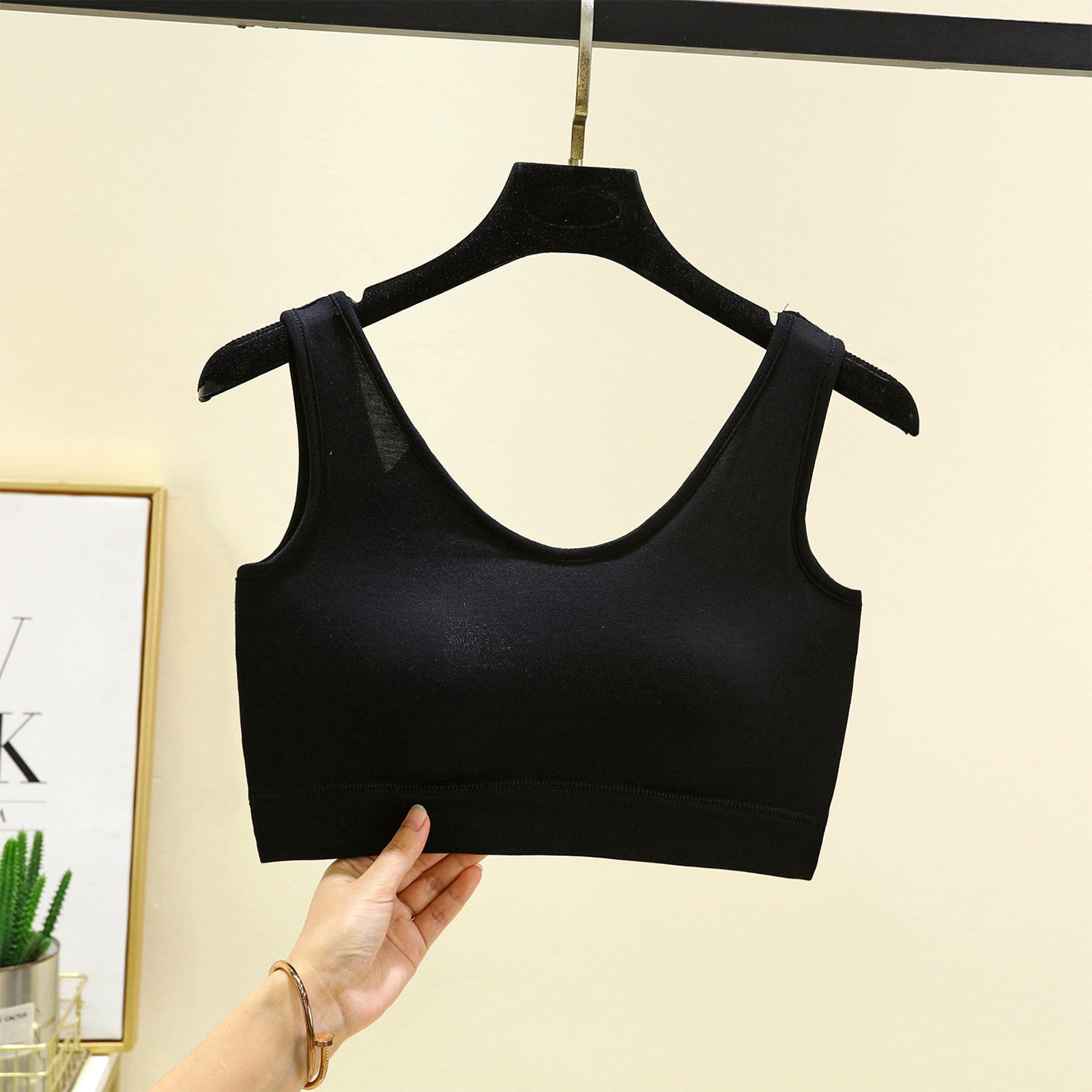 Bras for Women, Xunlbb Women's Solid Color Backless Sexy Seamless Push ...