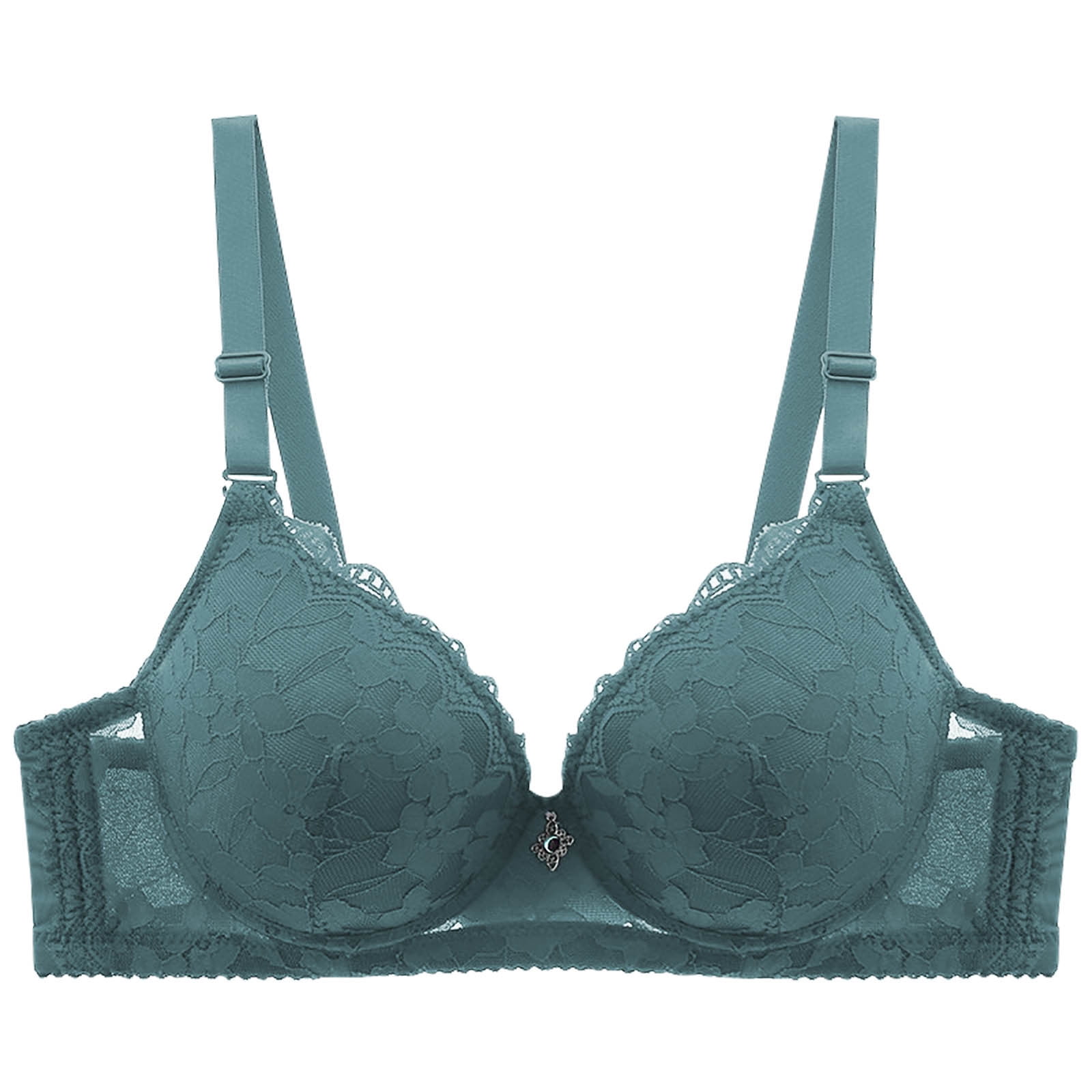 Bras for Women Daily Adjustable Underwear Gathered Thin Bra Without ...