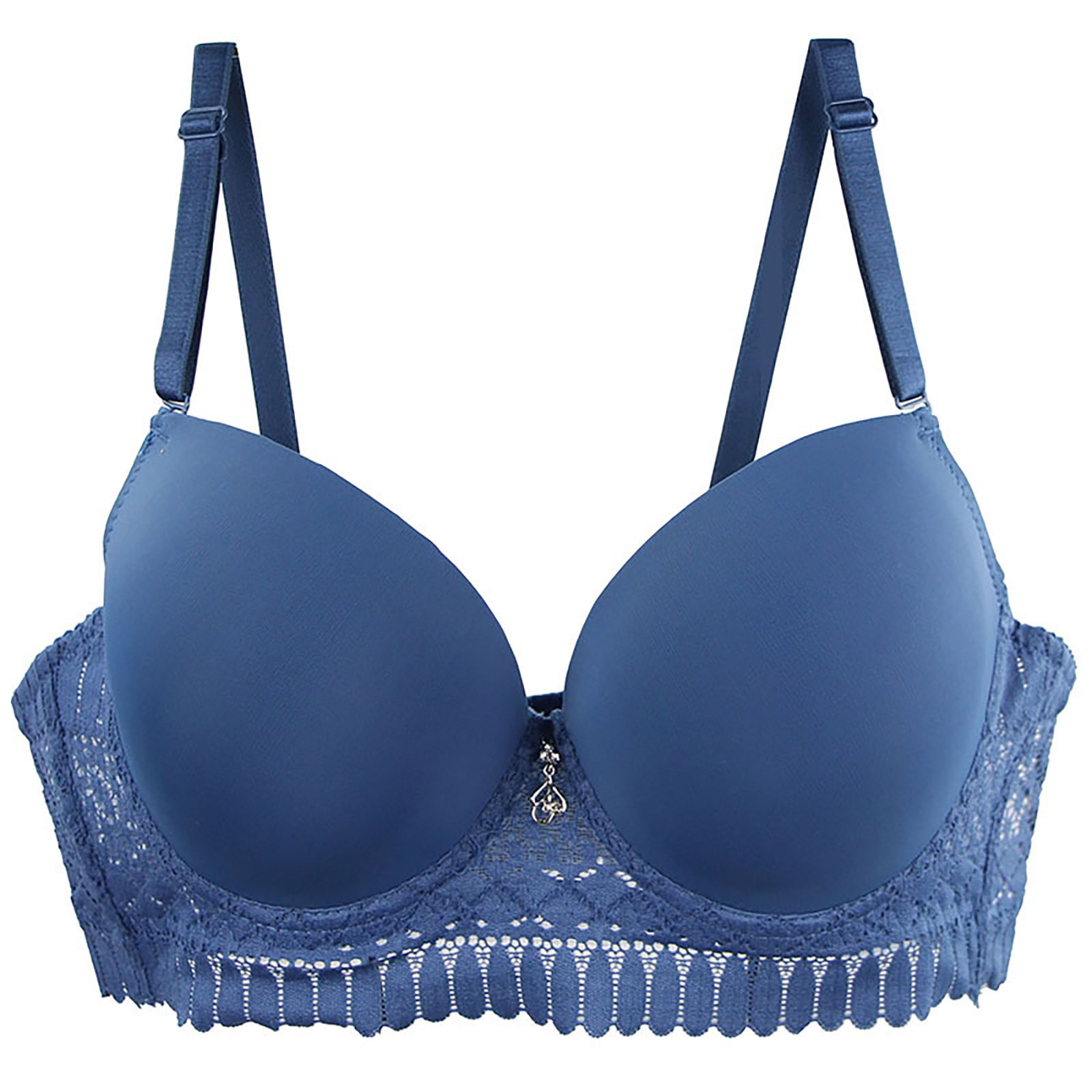 Bras for Women,Elegant Lace Underwire Push Up Bra Set Comfortable ...