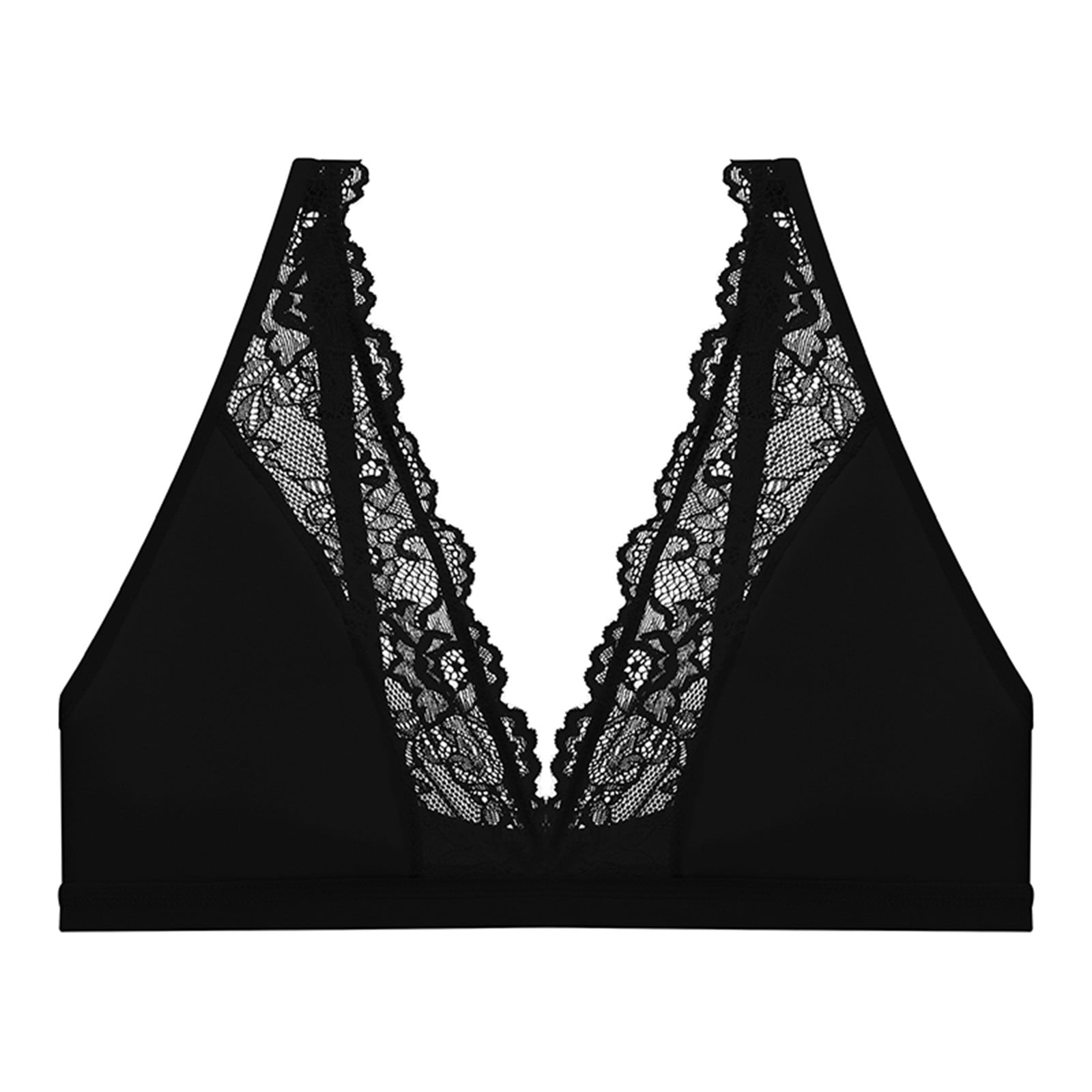 Bras for Women Full Coverage Exquisite Lace Soft and Skin Friendly Push ...