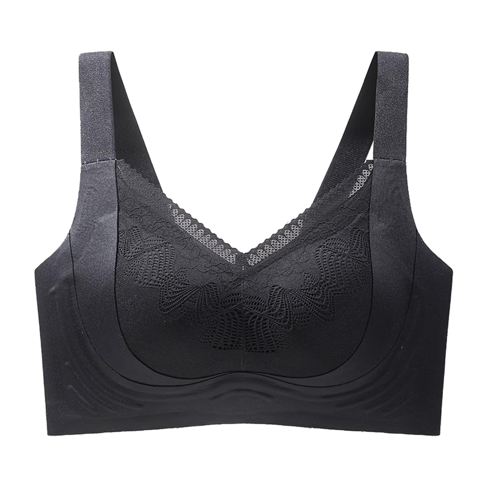 Bras for Women Full Coverage Lifting Shaping Bra Womens Seamless Jelly ...