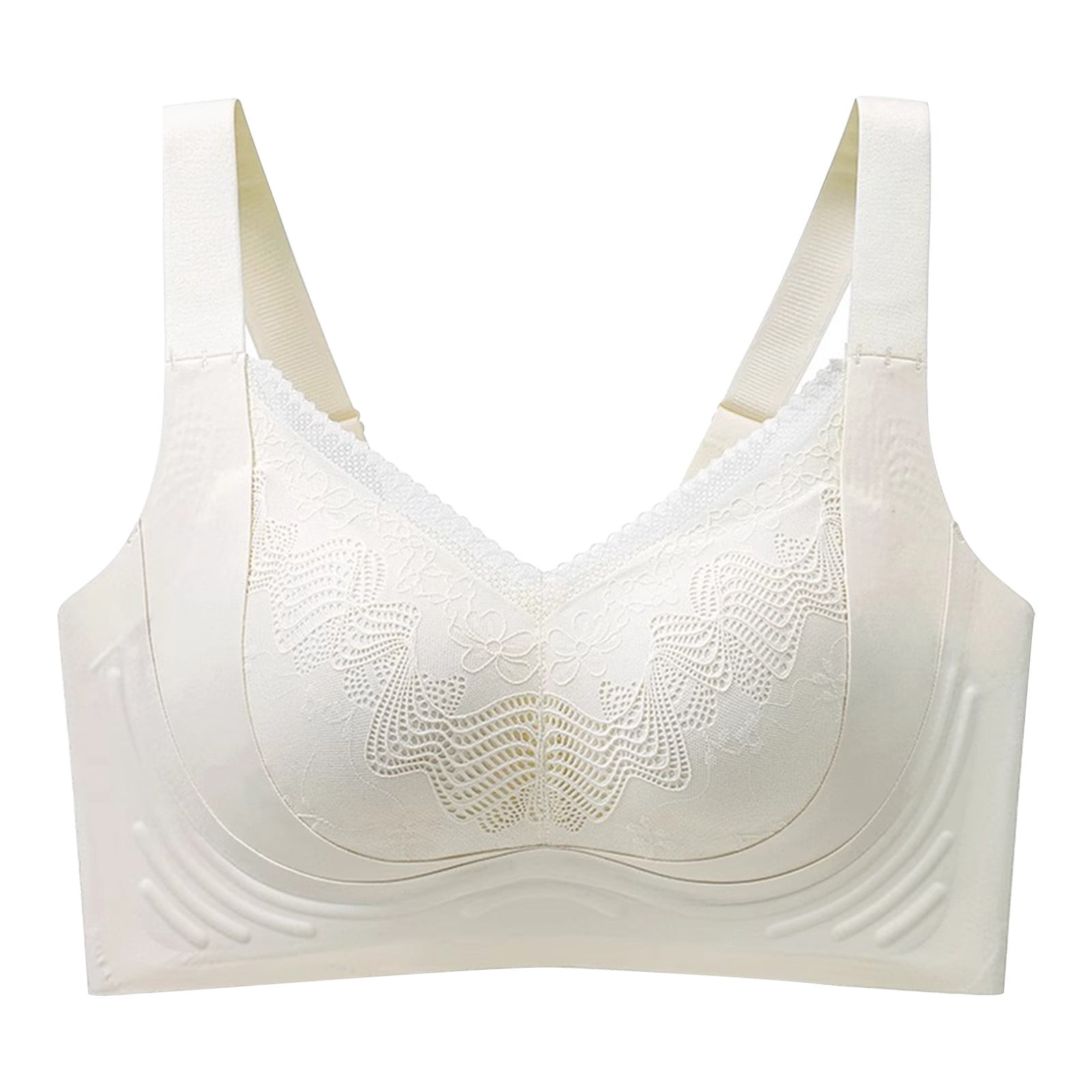 Bras for Women Full Coverage Lifting Shaping Bra Womens Seamless Jelly ...