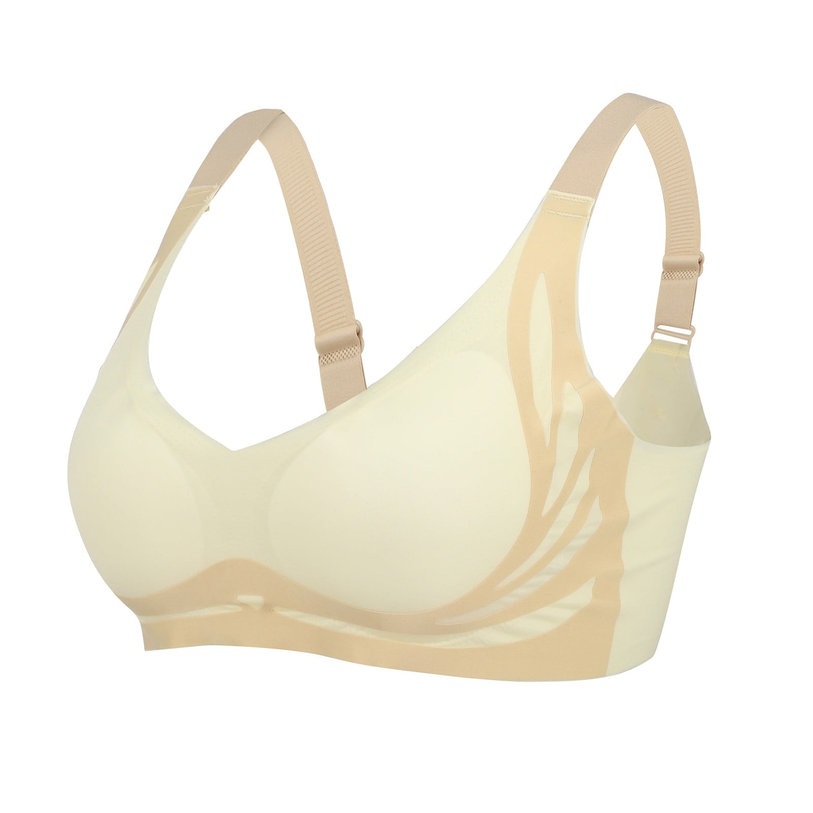 Bras for Women Full Coverage No Underwire Comfort Gather Wireless ...