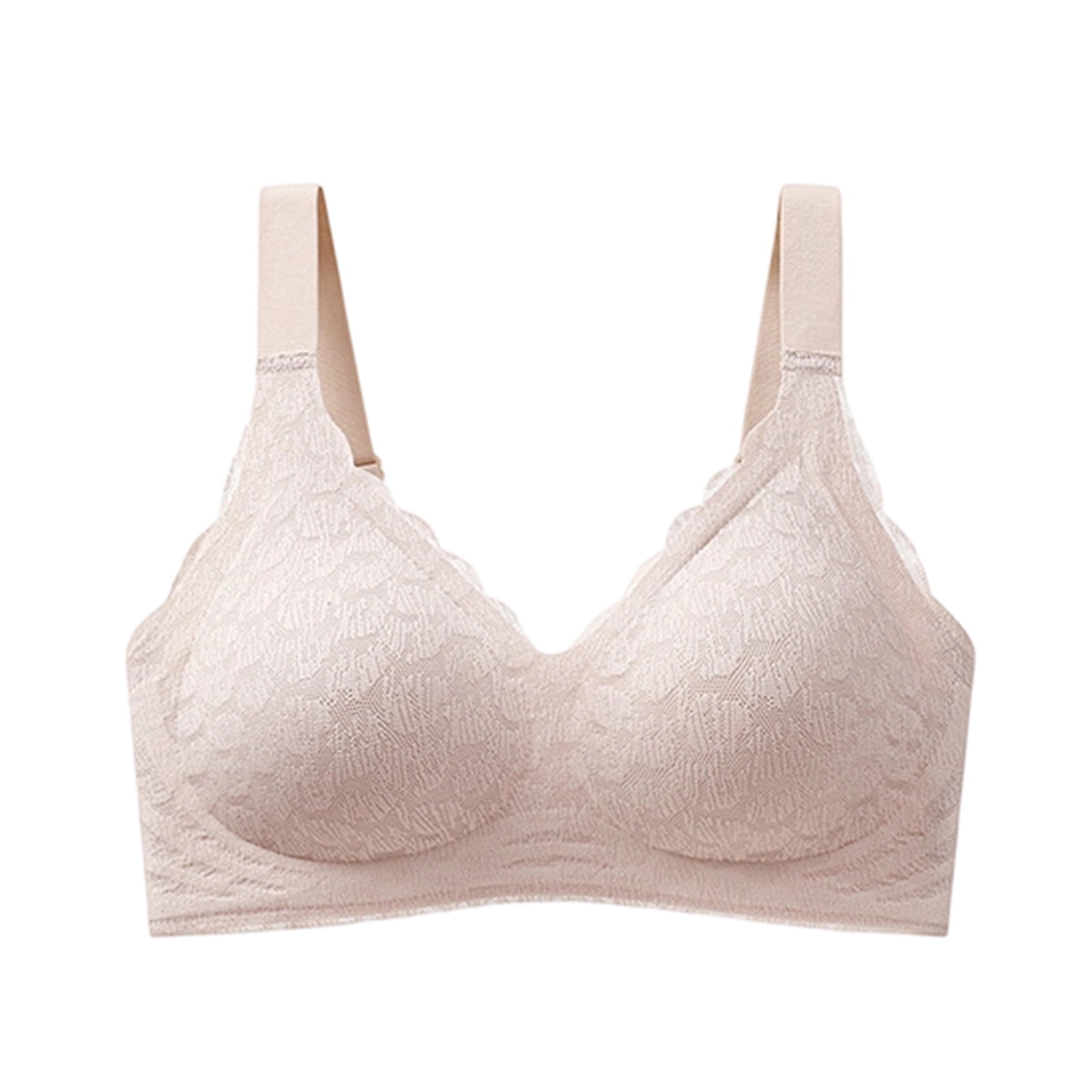 Bras for Women Full Coverage No Underwire Push Up Seamless Bras ...