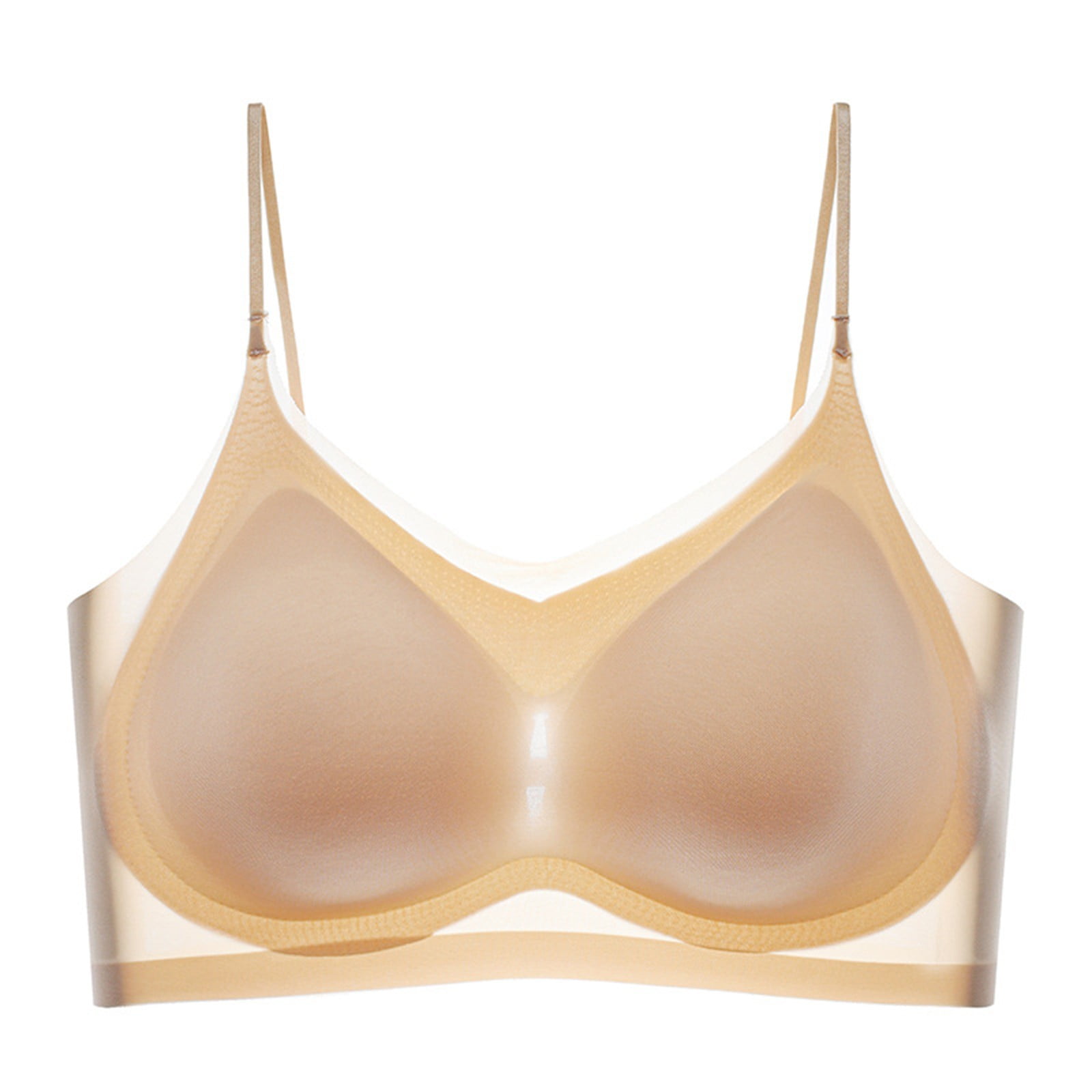 Bras for Women Full Coverage Ultra Thin Silk Beautiful Back Seamless ...