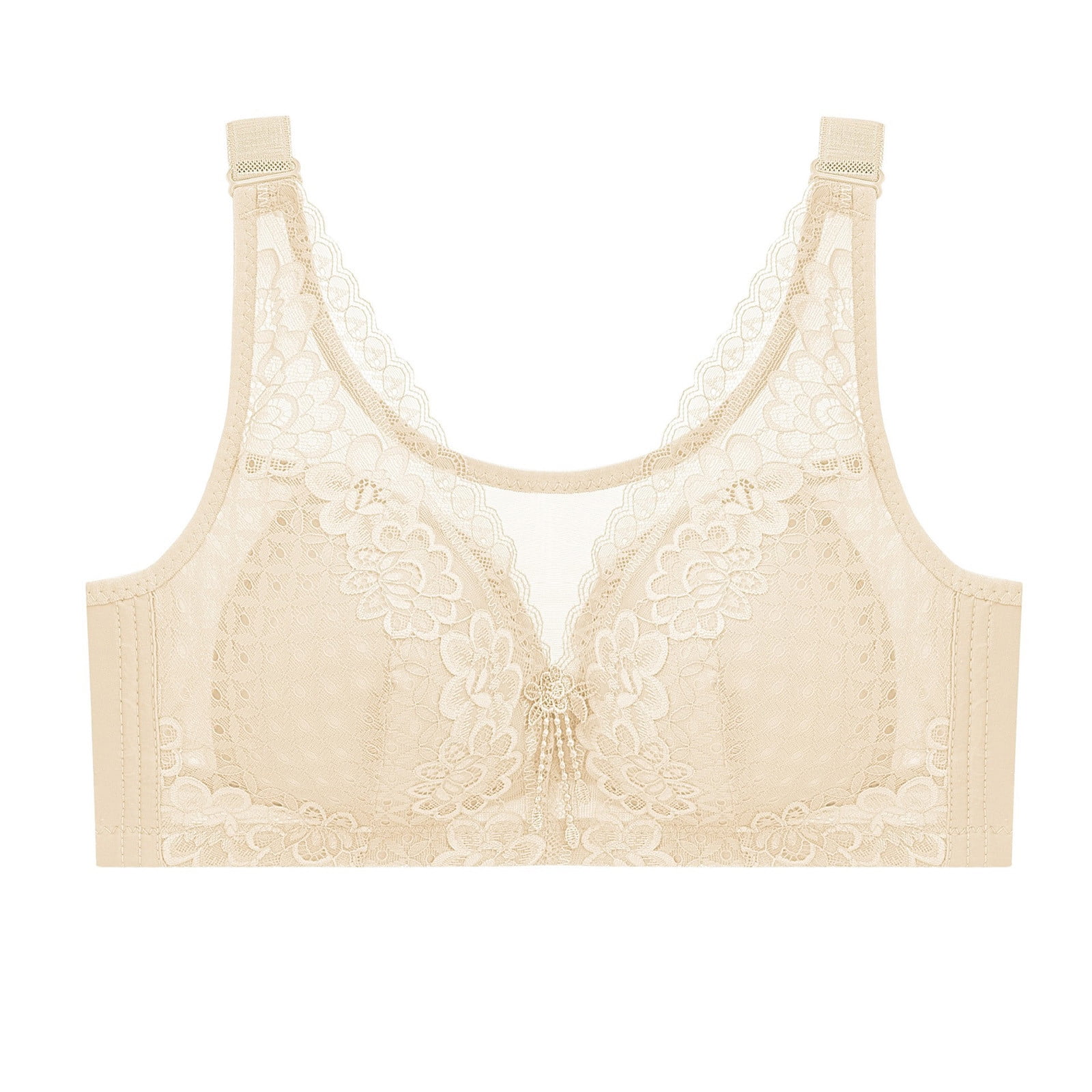 Bras for Women Full Coverage Underwire Bras Plus Size Lifting Lace Bra ...