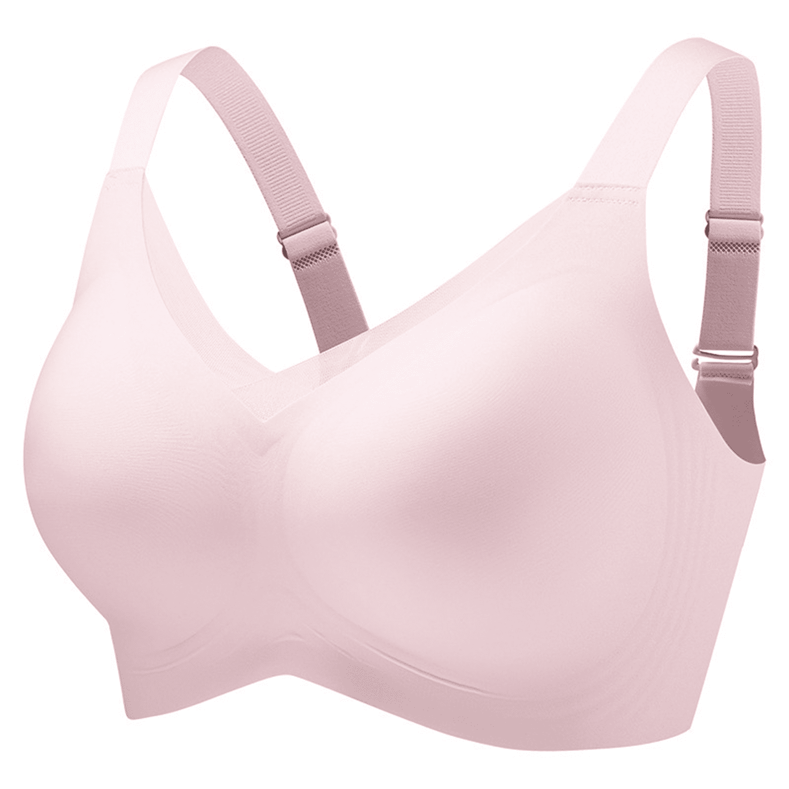 Bras for Women Full Coverage Wireless Jelly No Underwire Supportive ...
