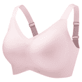Bras for Women Full Coverage Wireless Jelly No Underwire Supportive ...