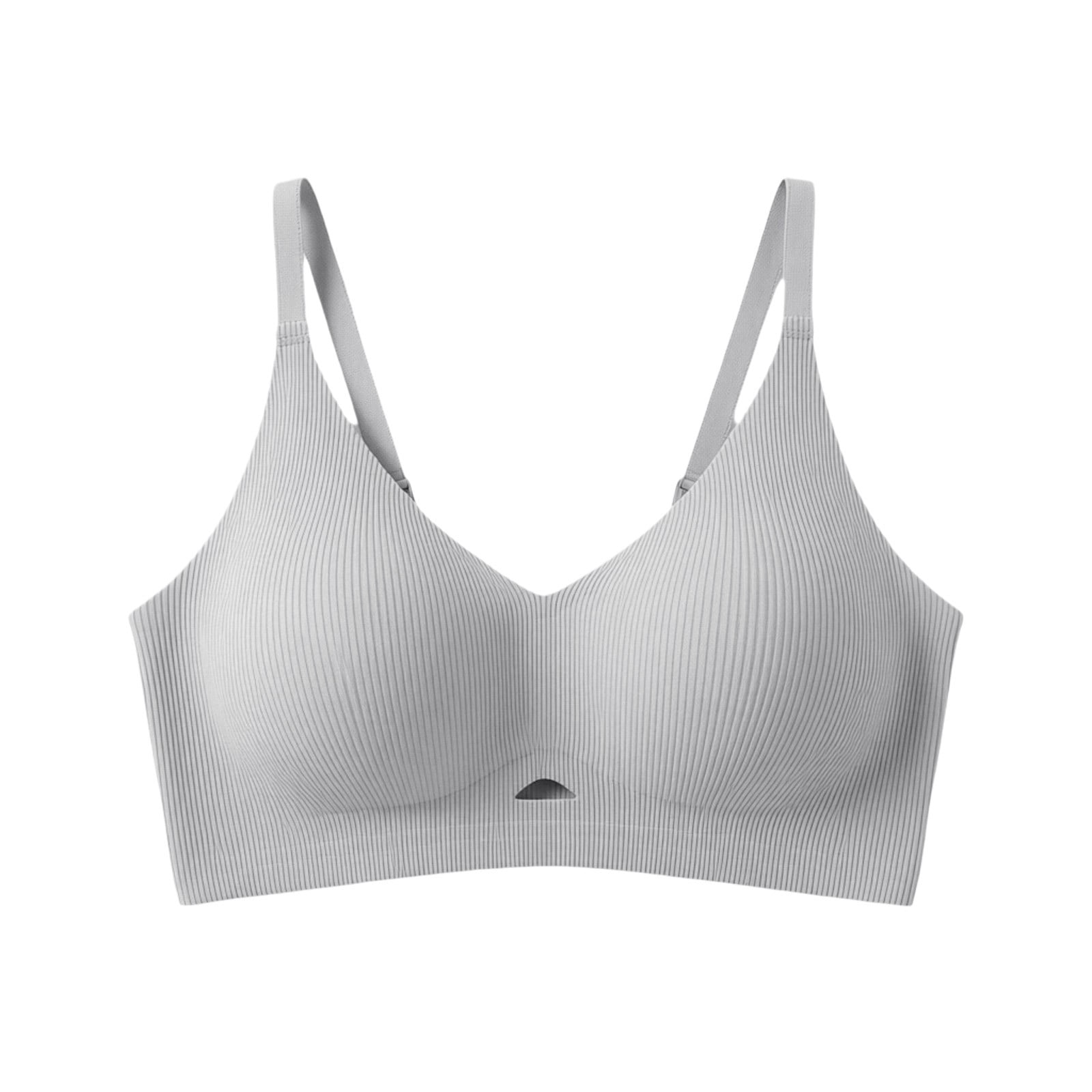 Bras for Women Full Coverage Wireless Supportive Soft No Underwire T ...