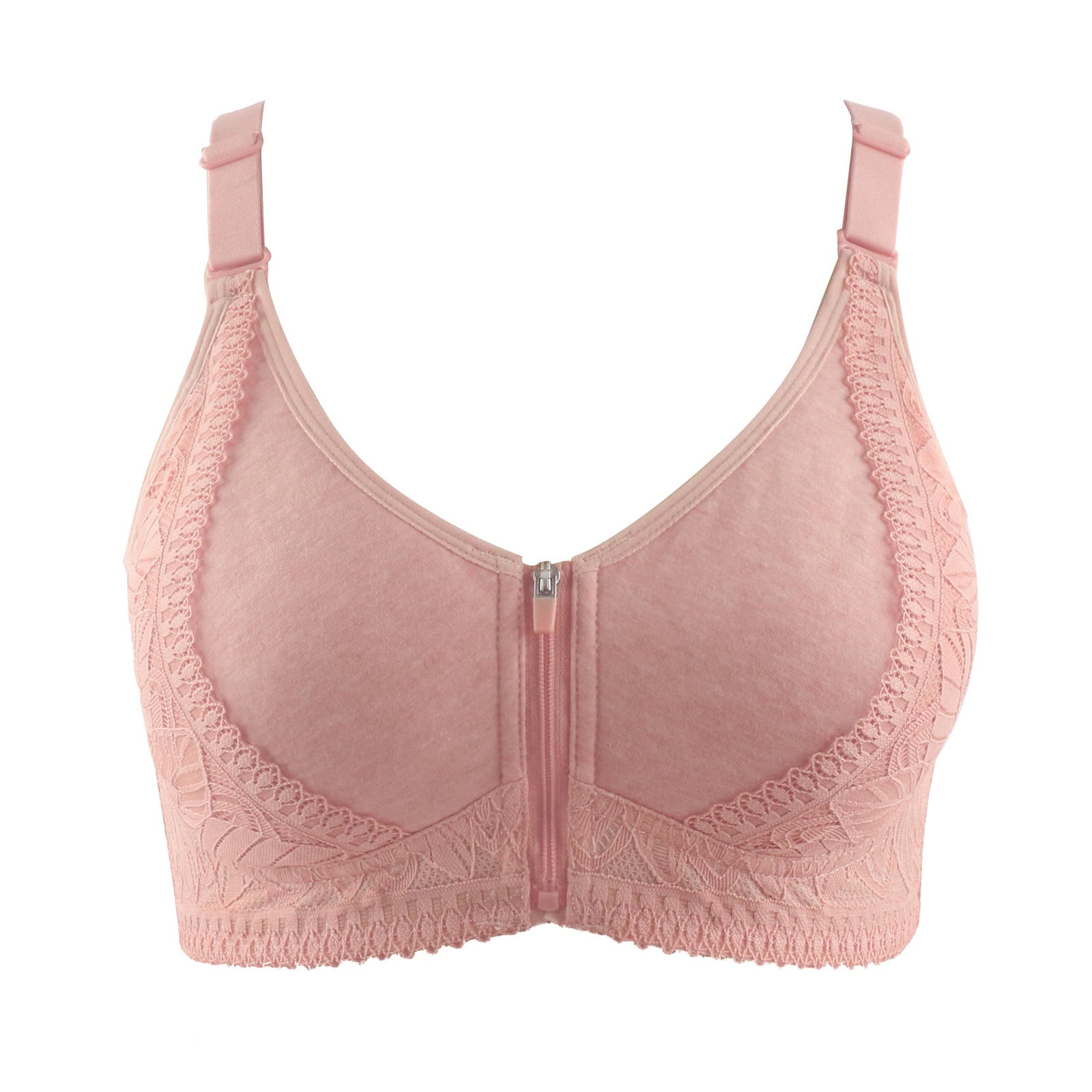 Bras for Women,High Support Front Zipper Gym Yoga Sports Bra for Women ...