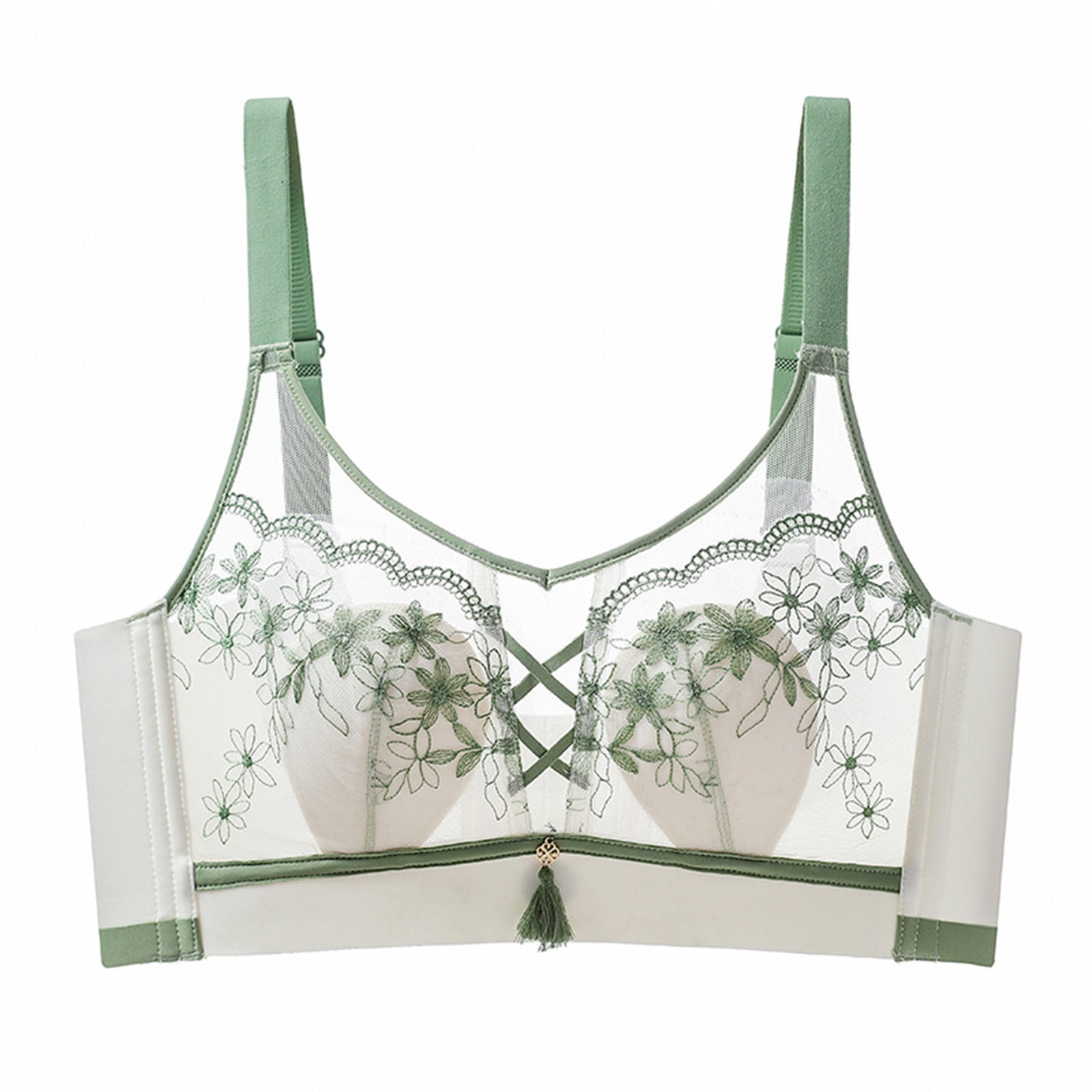 Bras for Women Lace Bralettes Push Up Underwire Full Coverage Push Up ...