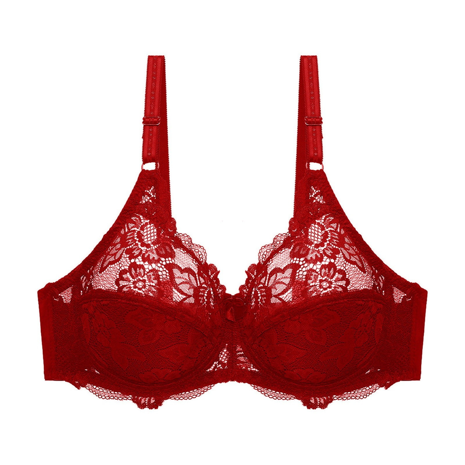 Bras for Women - Lace Push Up Thin Breathable Bra - Bras for Women no ...