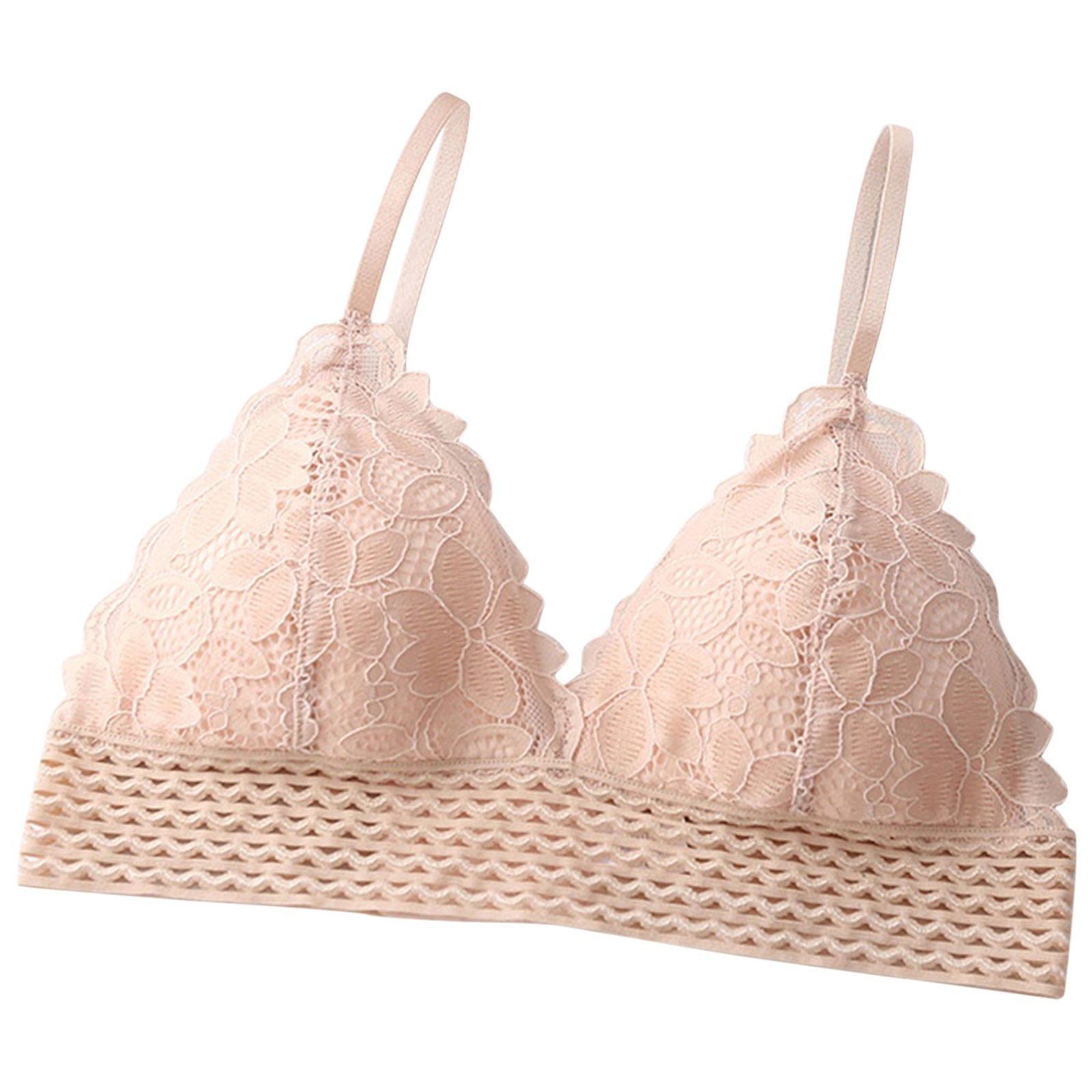 Bras for Women,Lace Triangle Bralette Comfortable Thin Stretch Fabric ...