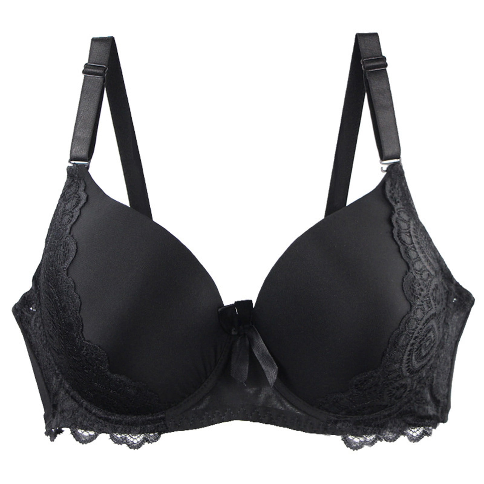 Bras for Women,Lace Underwire Bra with Shaping Cups and Adjustable ...
