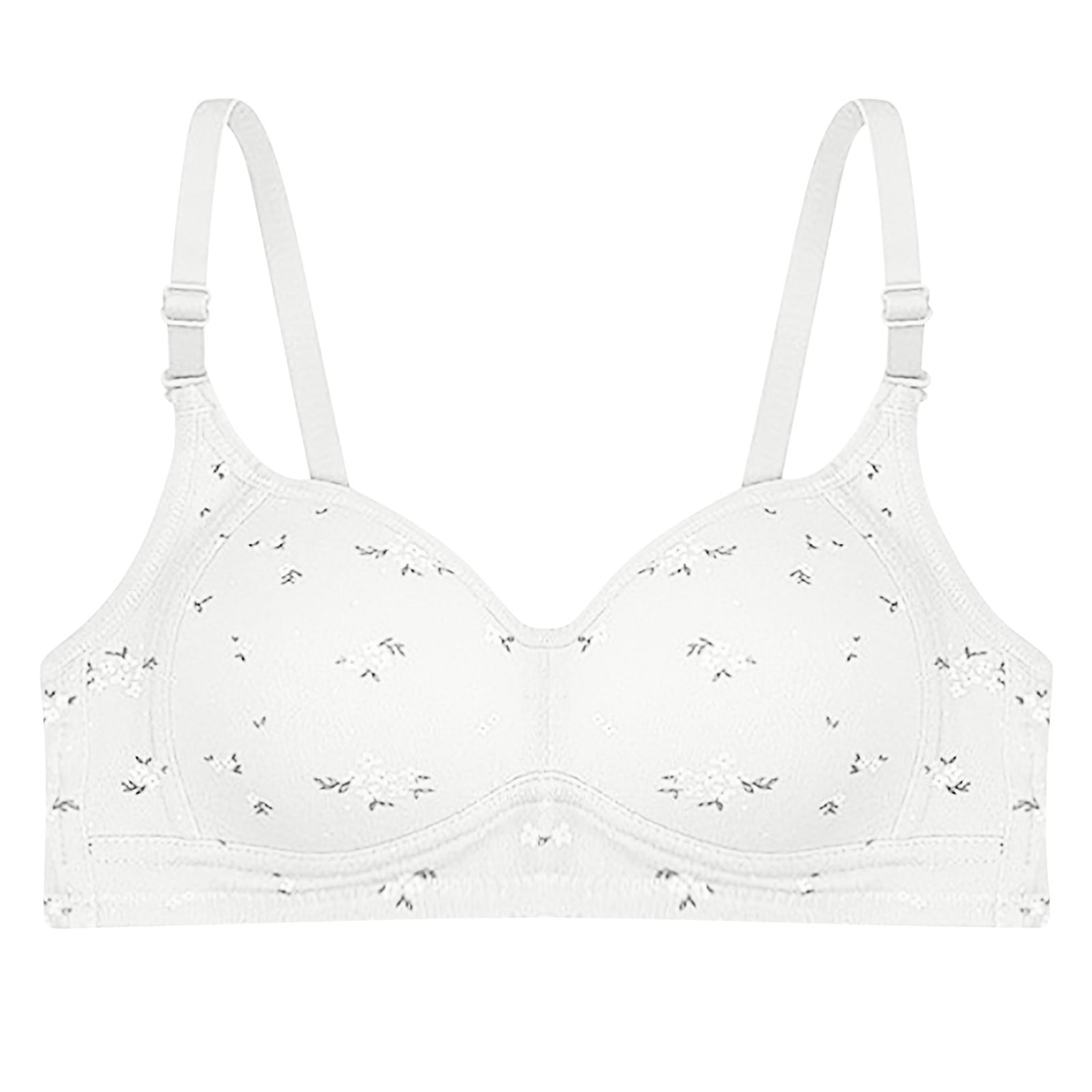 Bras for Women Lingerie Student Girl Gathered Thin Without Steel Ring ...