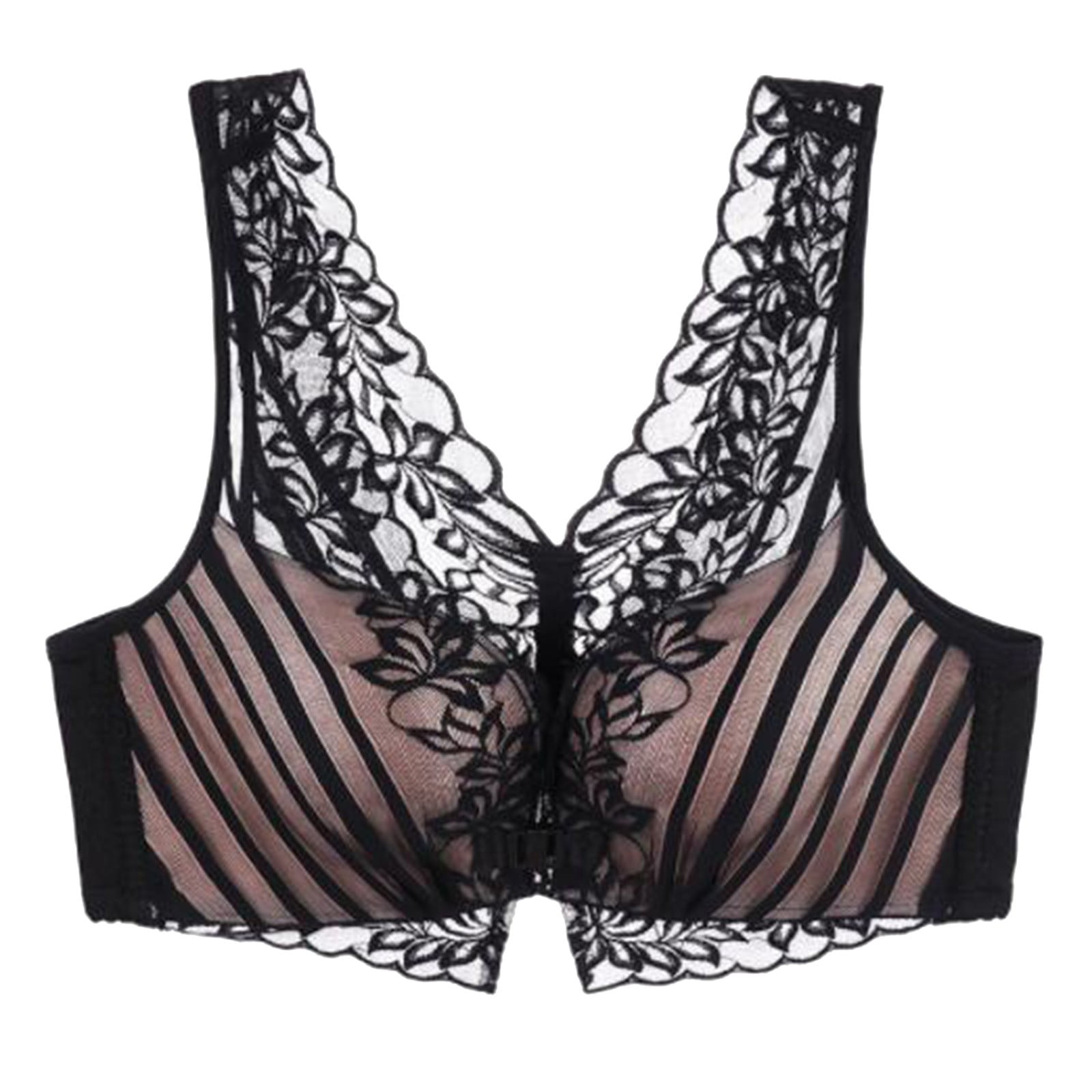 Bras for Women No Steel Ring Bra Ultra Lightweight Nonmarking Underwear ...