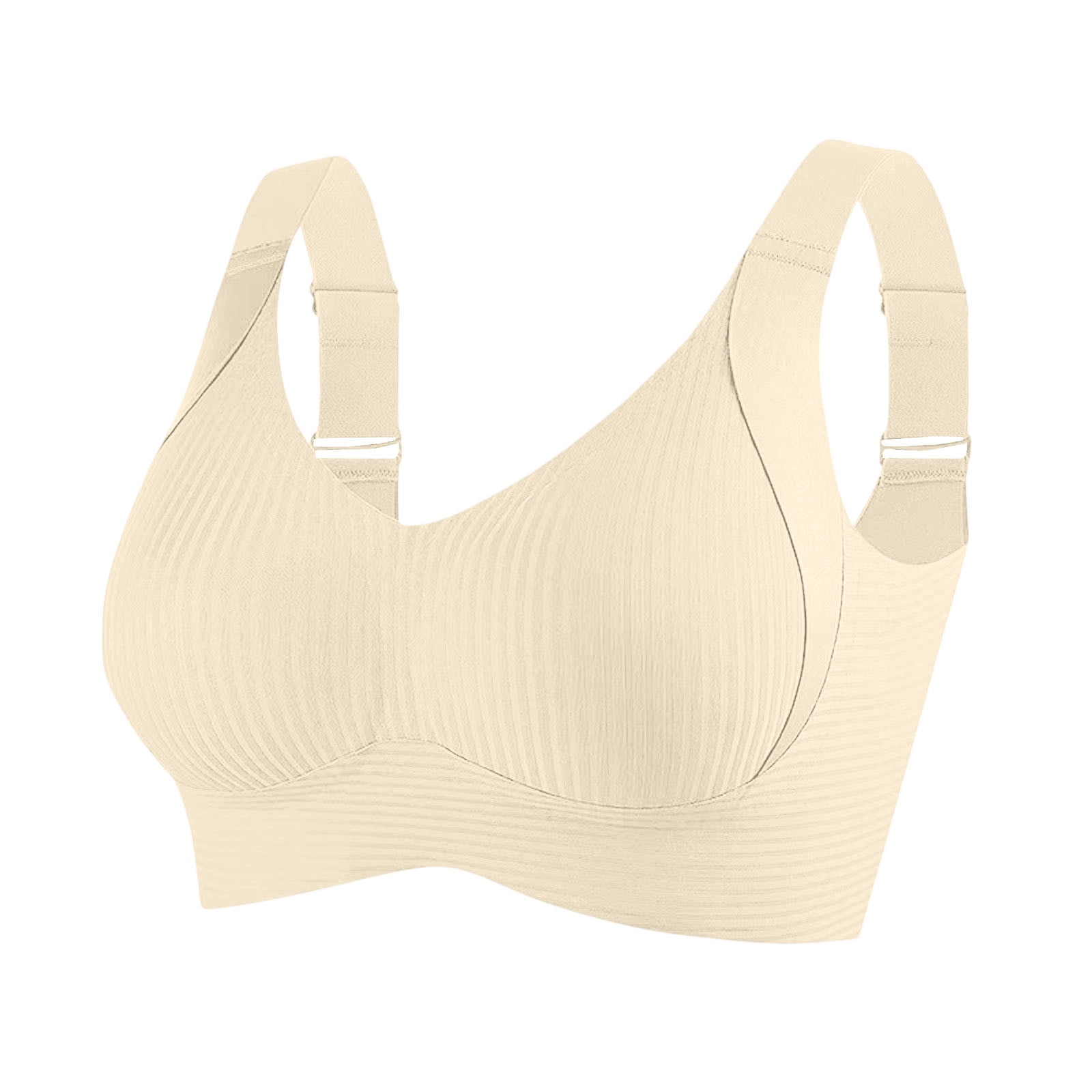 Bras for Women No Underwire Full Coverage Adjustable Bra Comfort ...