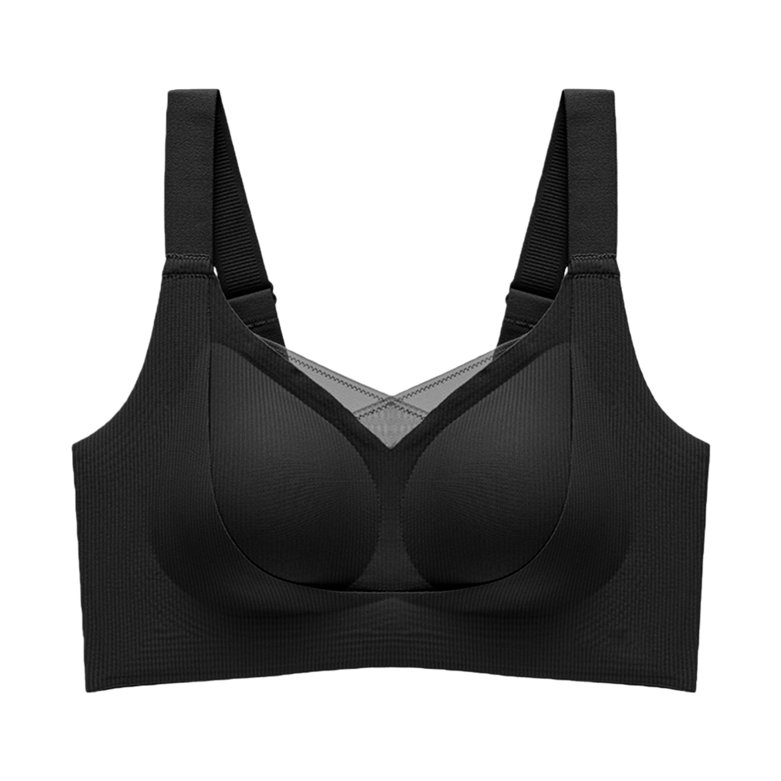 Bras for Women No Underwire Full Coverage Supportive Correction Anti ...