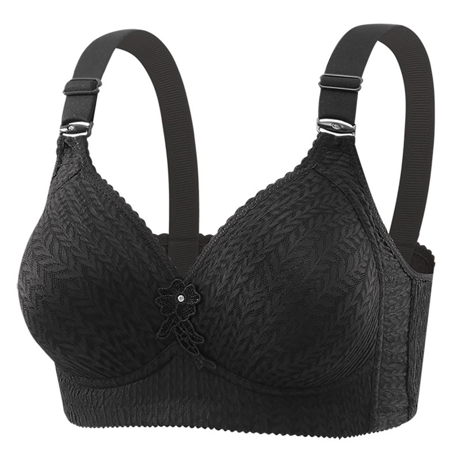 Bras for Women No Underwire Lace Super Push up Bra with Pendant ...