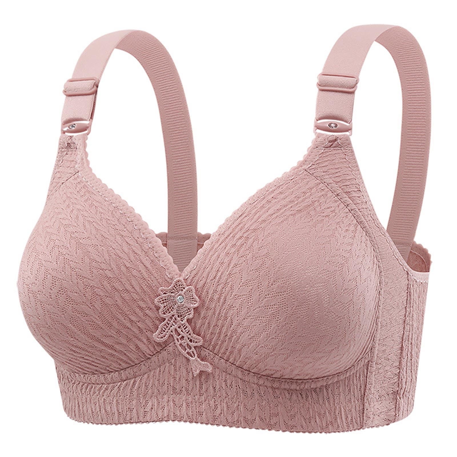 Bras for Women No Underwire Lace Super Push up Bra with Pendant ...