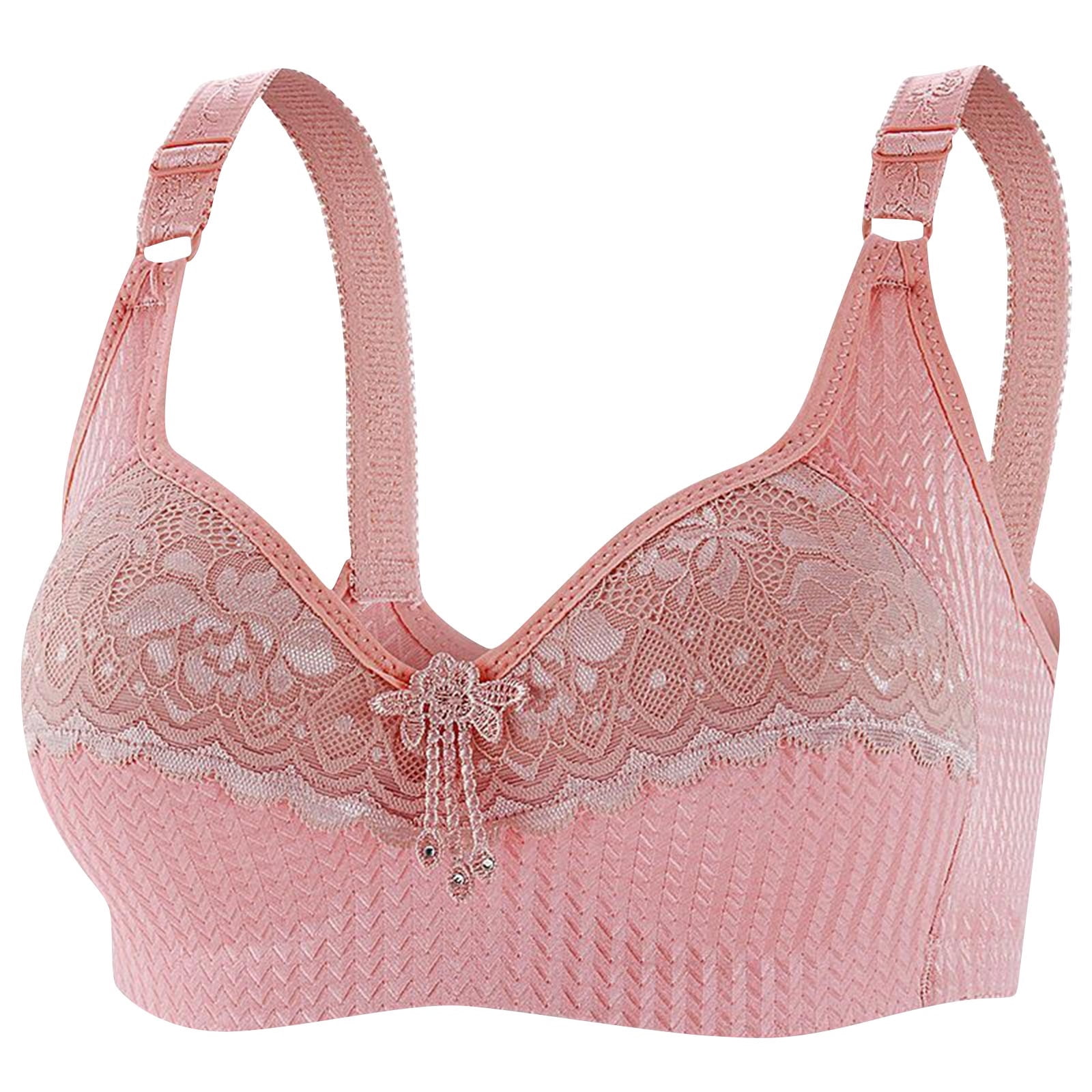 Bras for Women No Underwire Seamless Bralette Full Coverage T-Shirt Bra ...