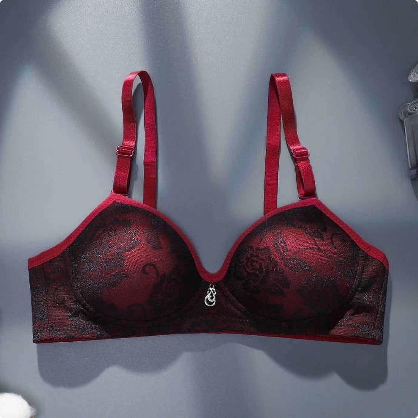 Bras for Women No Underwire, Women's Lingerie Student Girl Gathered ...