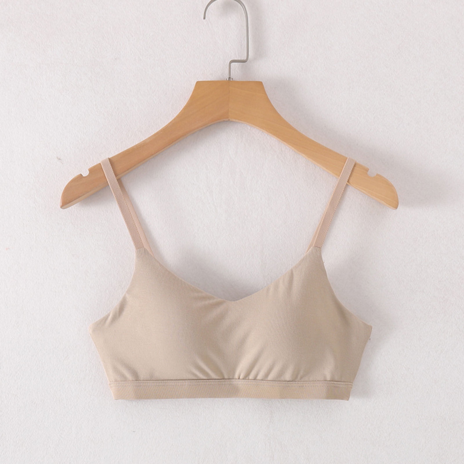 Bras for Women No Underwire, Women's Solid Color Backless Sexy Seamless ...