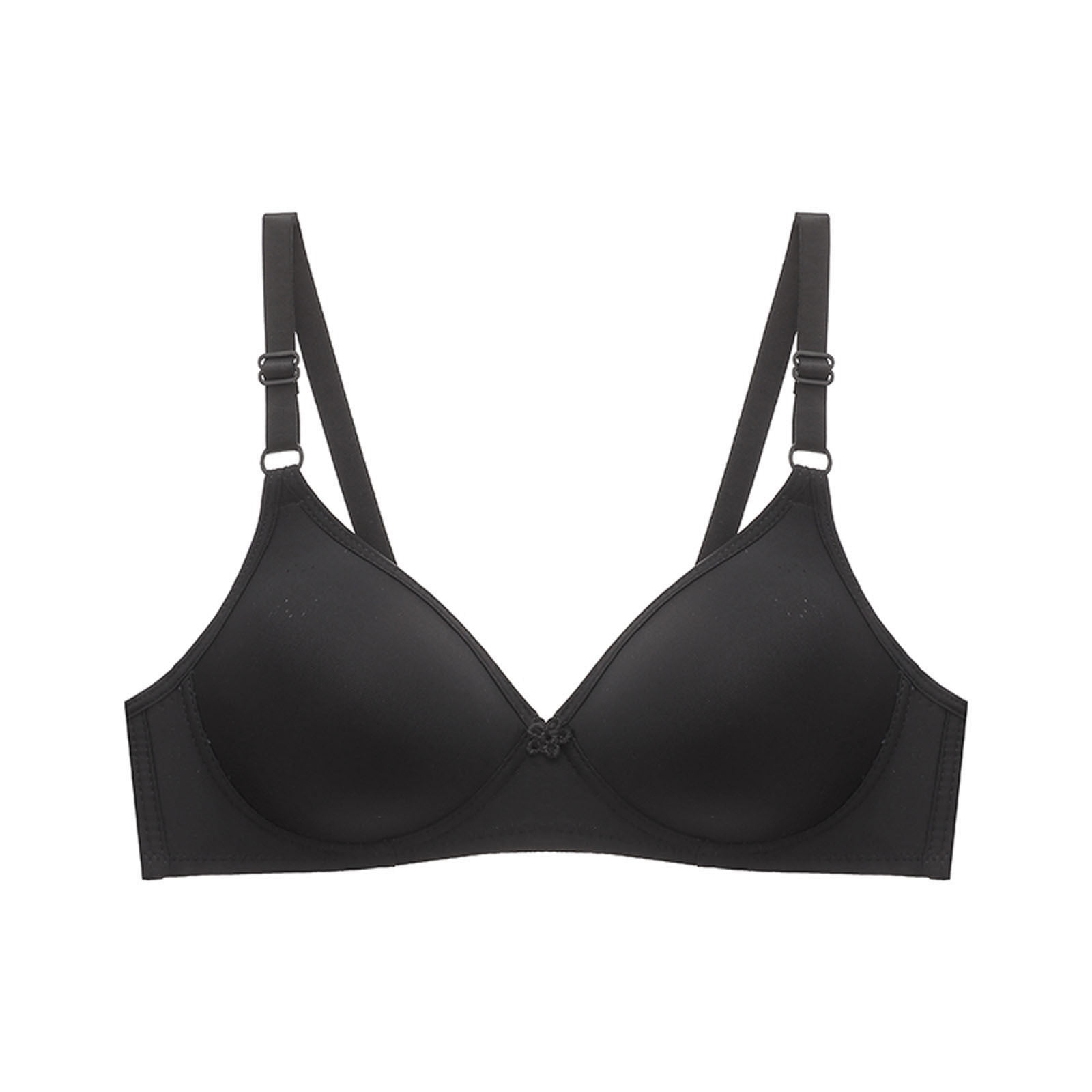 Bras for Women Plus Size Pullover Bra Feature V-Neck Longline Bra Style ...