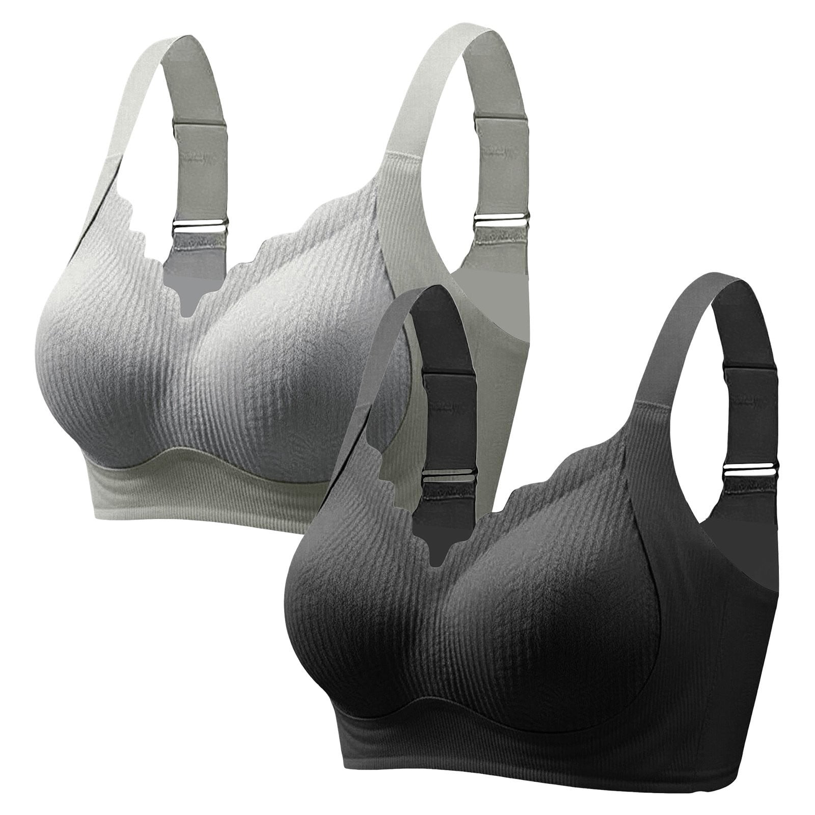 Bras for Women Plus Size Thin Breathable Beauty Back Minimizer Bra ...