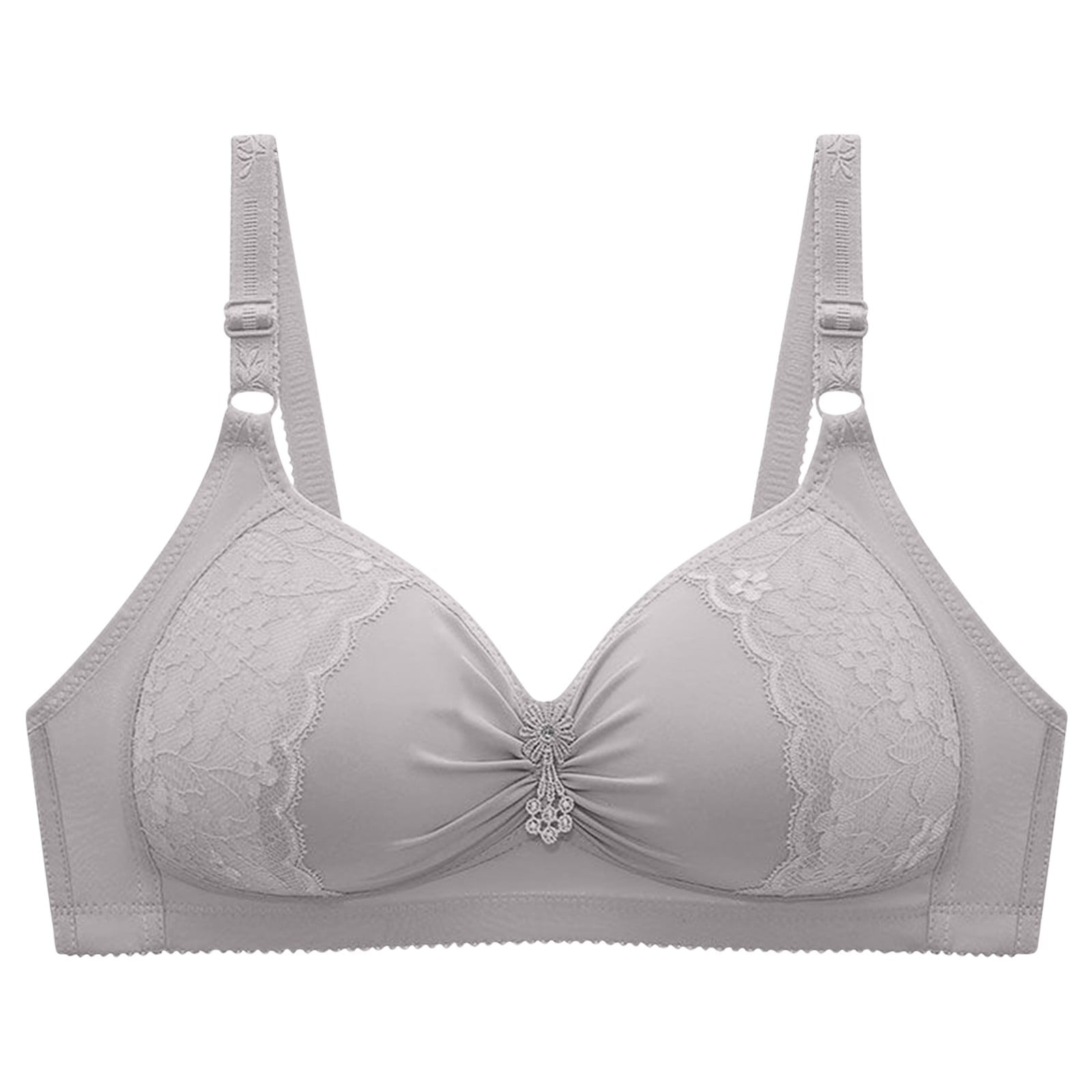 Bras for Women Plus Size Wireless Underwear Push Up Bra Everyday ...