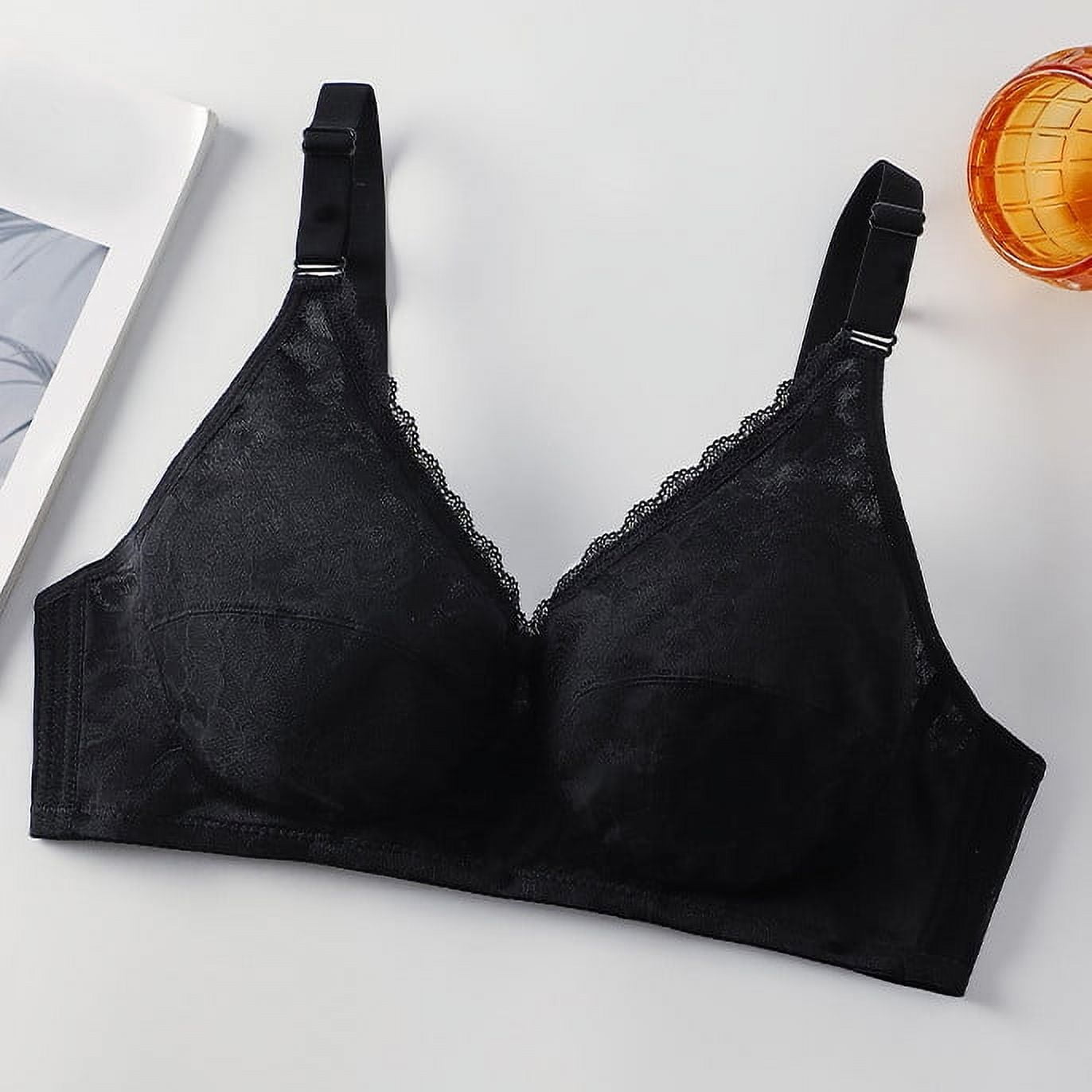 Bras for Women Plus Size, Xunlbb Women's Solid Color Seamless Nude ...