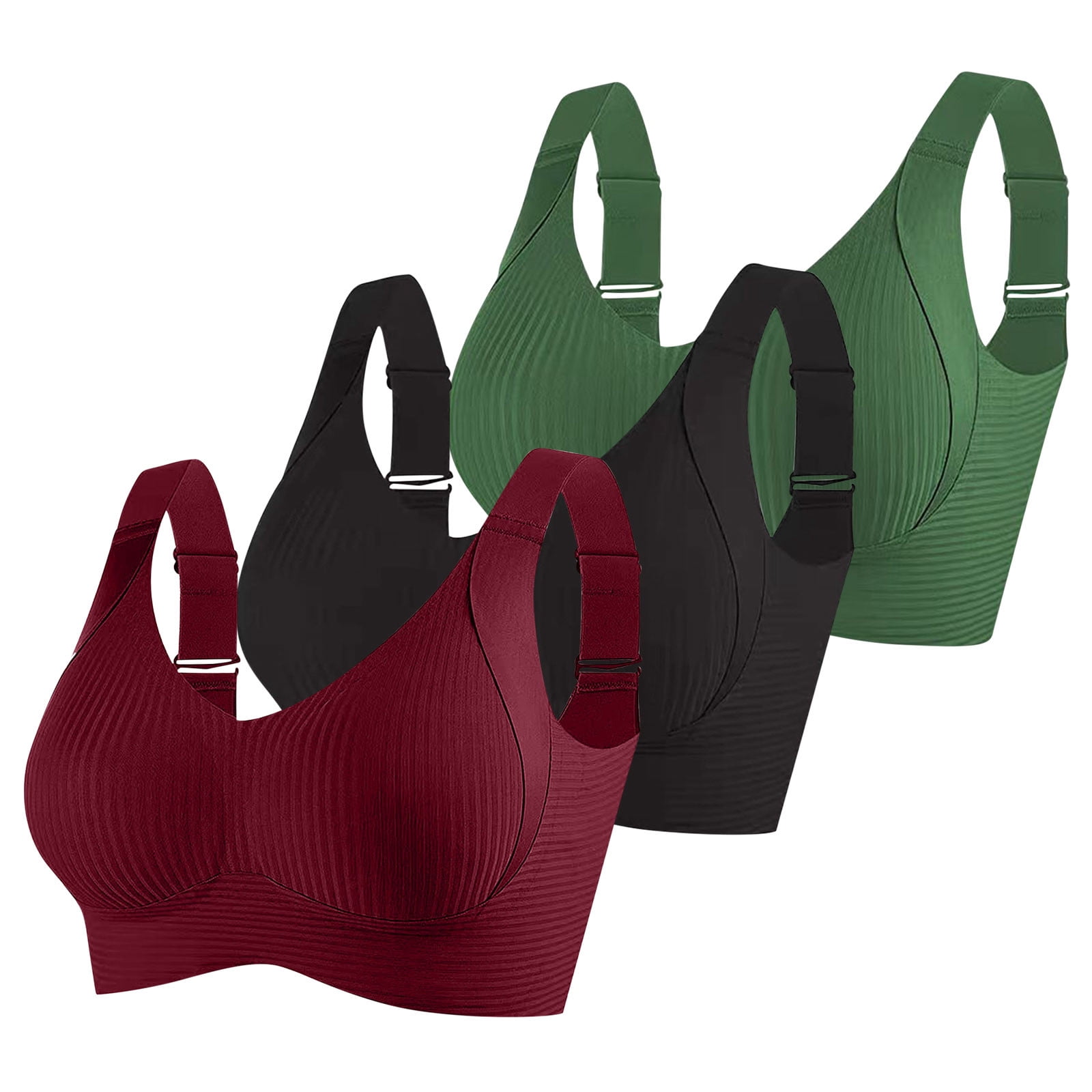 Bras for Women Push Up Plus Size Fashion Sports Bra Underwear Bra ...
